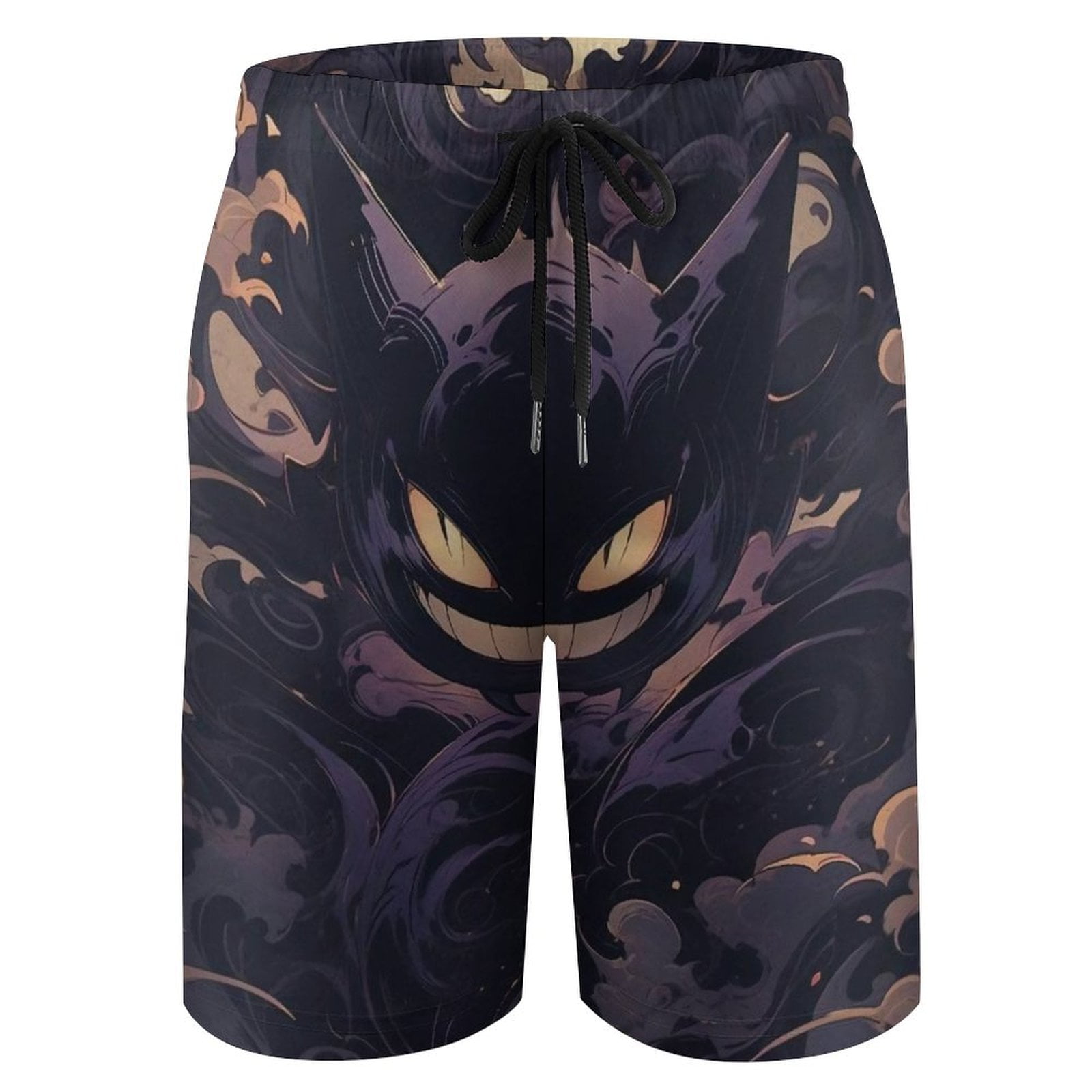 Mens Swim Trunks,Pokémon Pikachu Gengar Boys Swim Trunks with Boxer ...