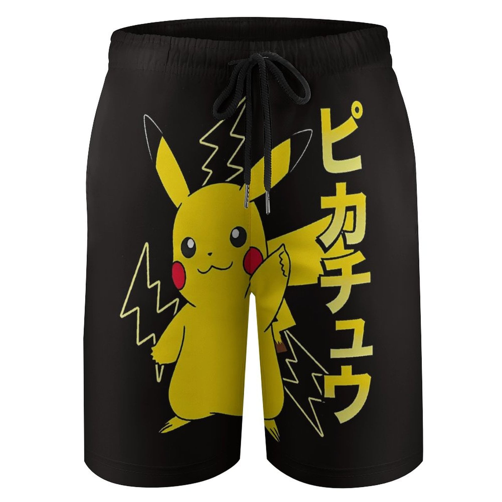 Mens Swim Trunks,Pokémon-Pikachu Gotta Catch Em Boys Swim Trunks ...