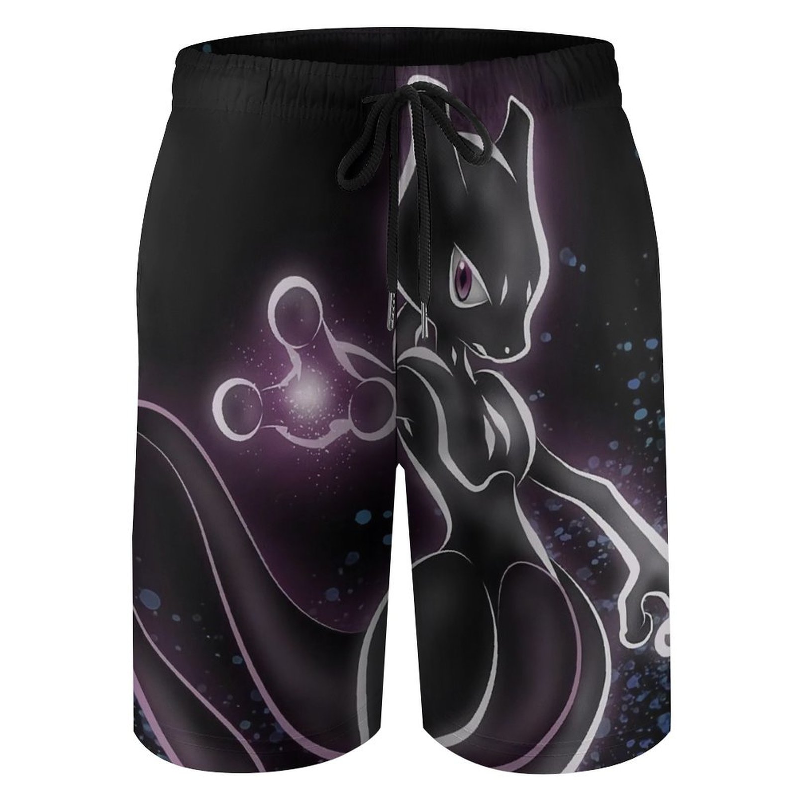 Mens Swim Trunks,Pokémon Pikachu Mewtwo Boys Swim Trunks Compression ...