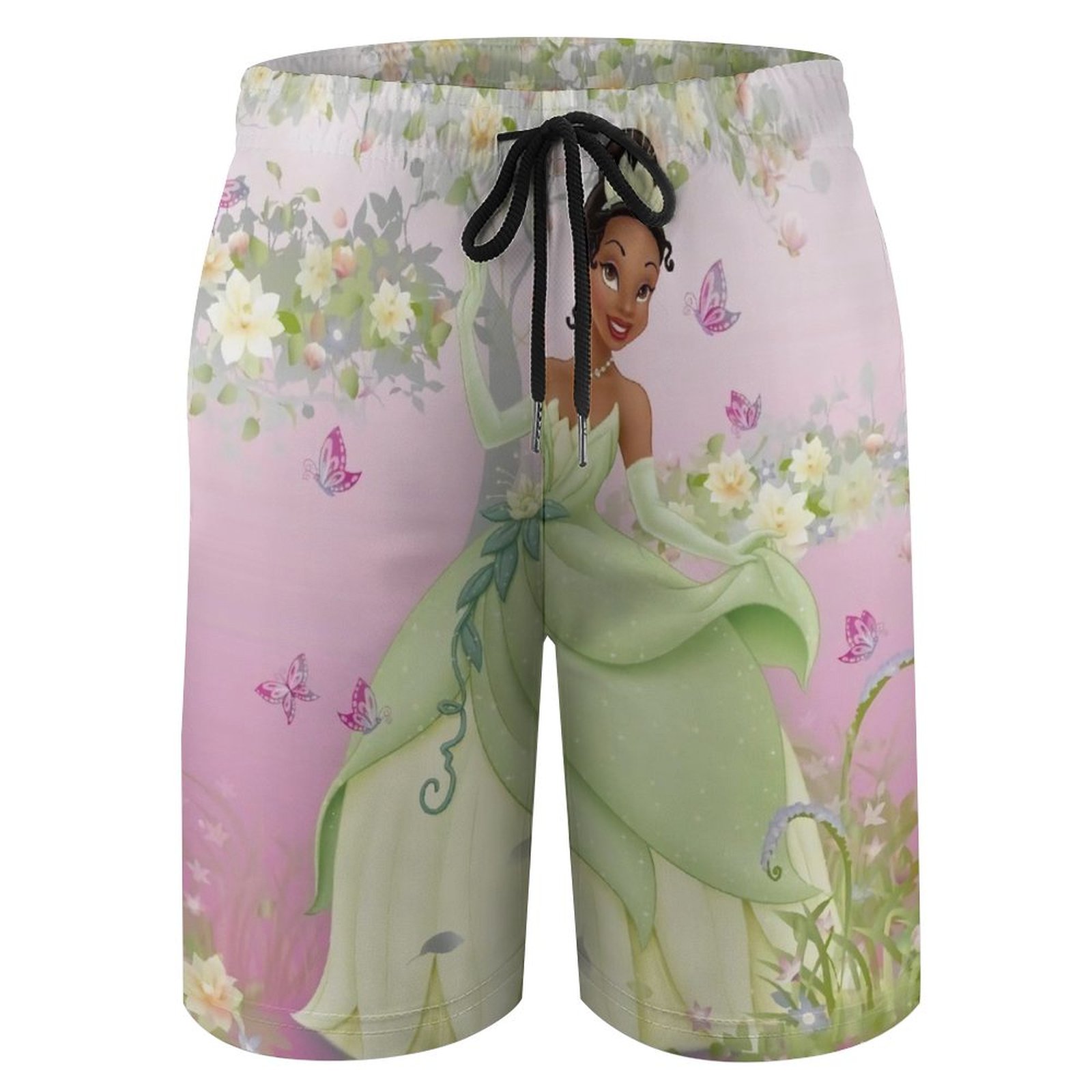 Mens Swim Trunks,Princess This Is My Tiana Boys Swim Trunks Compression ...