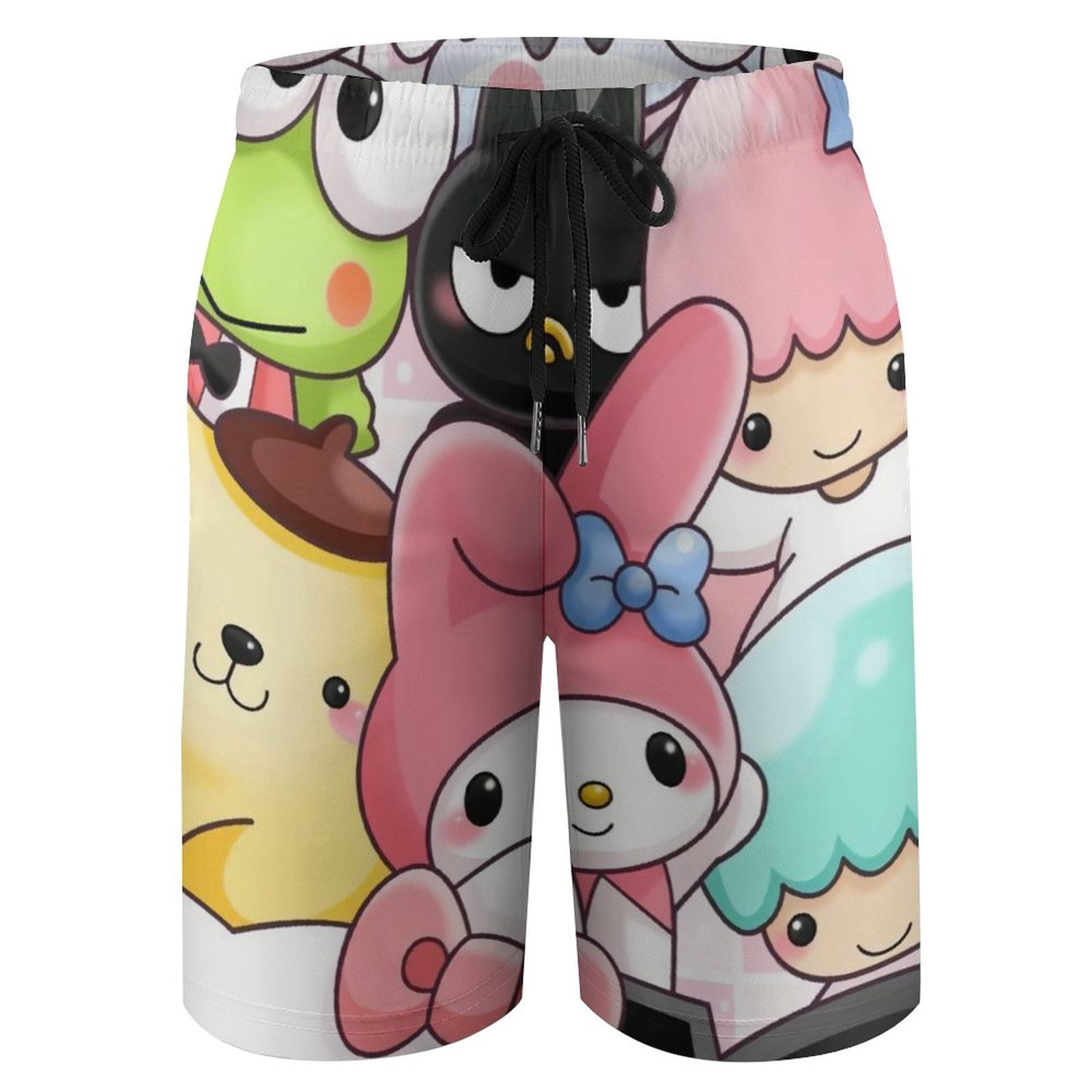 Mens Swim Trunks,Sanrio Hello Kitty And Friends Boys Swim Trunks with ...