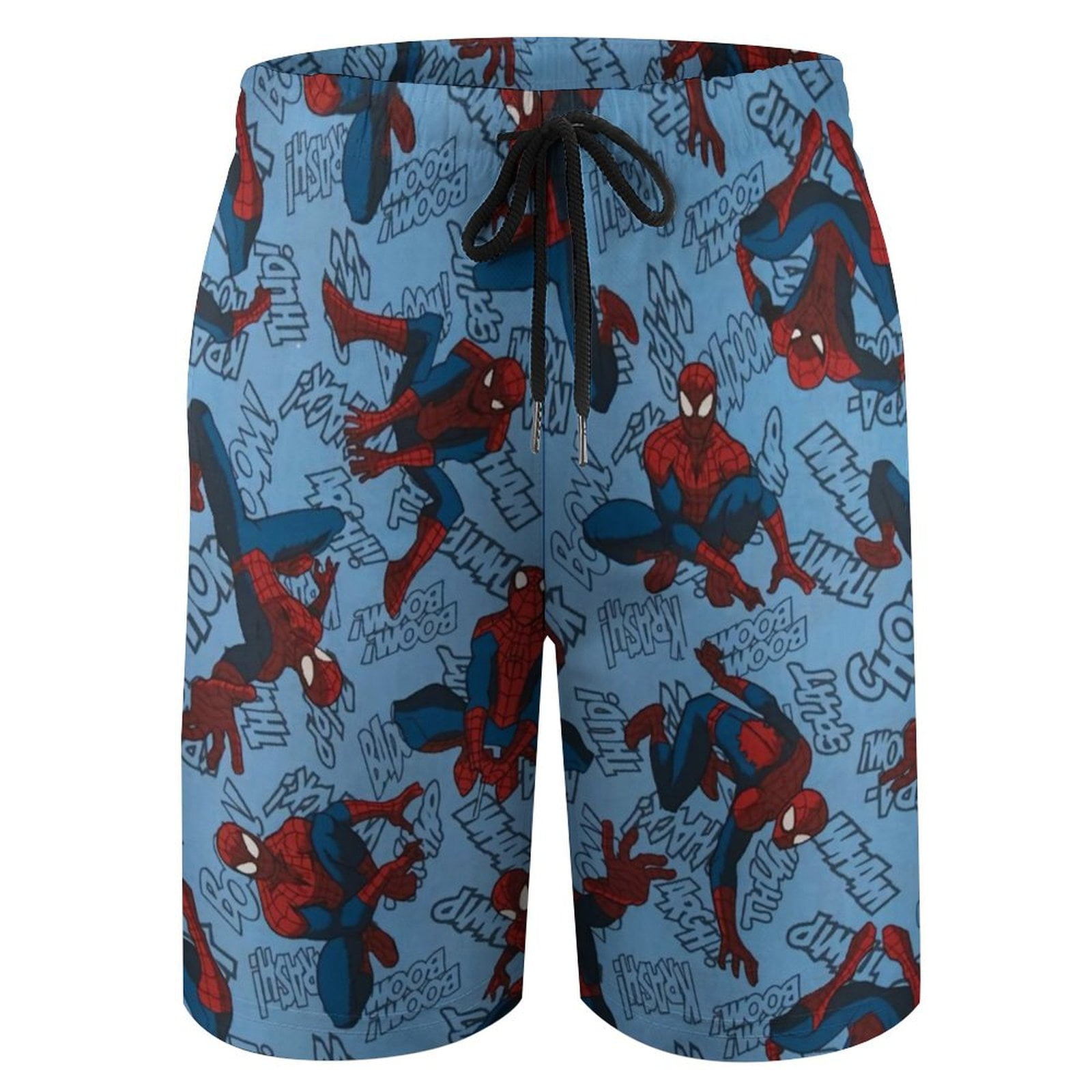 Mens Swim Trunks,Spider-Man Boys Swim Trunks Compression Liner Swim ...