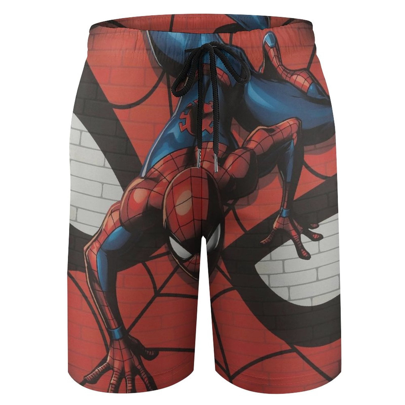 Mens Swim Trunks,Spider Man Boys Swim Trunks with Compression Liner ...
