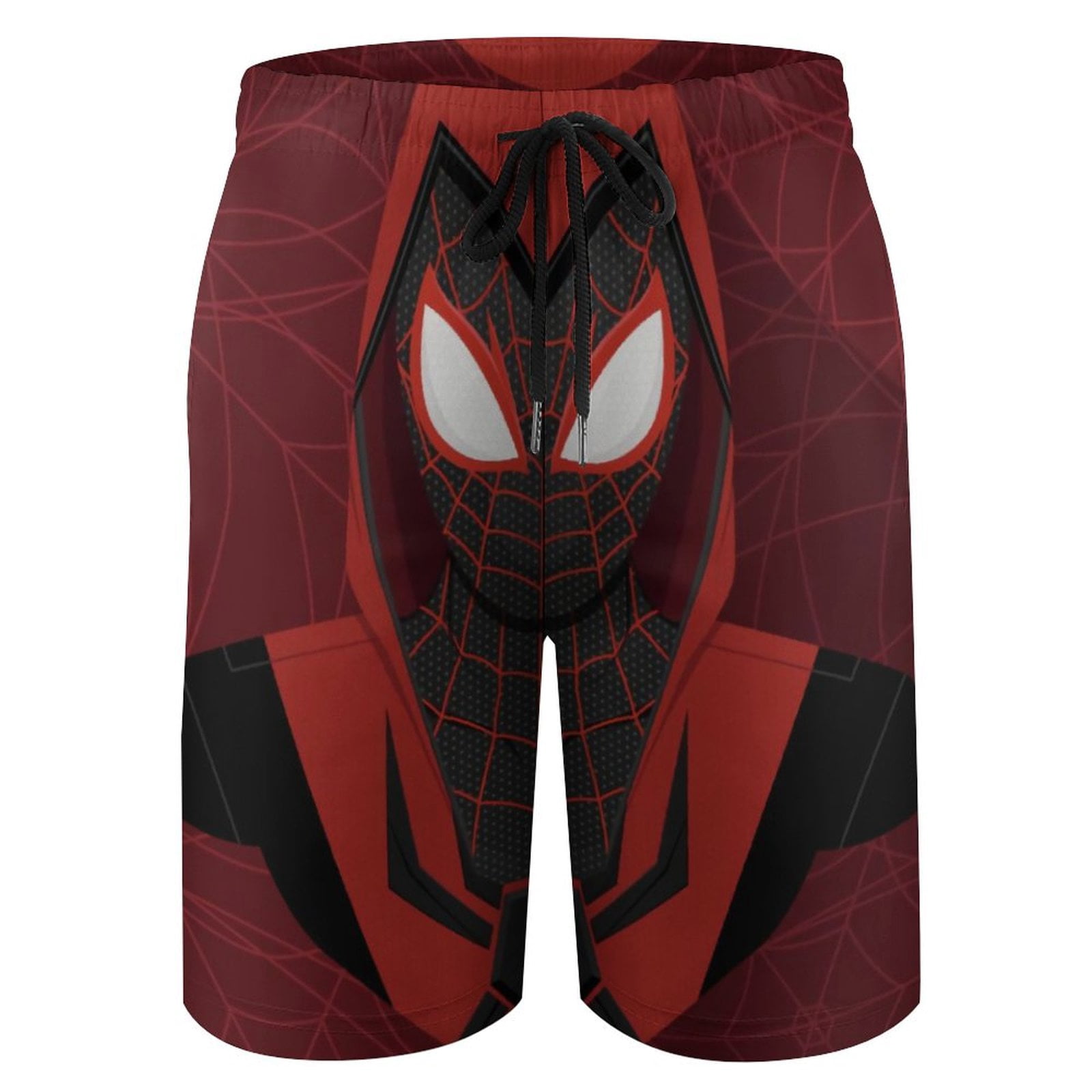Mens Swim Trunks,Spider-Man Head Boys Swim Trunks with Compression ...