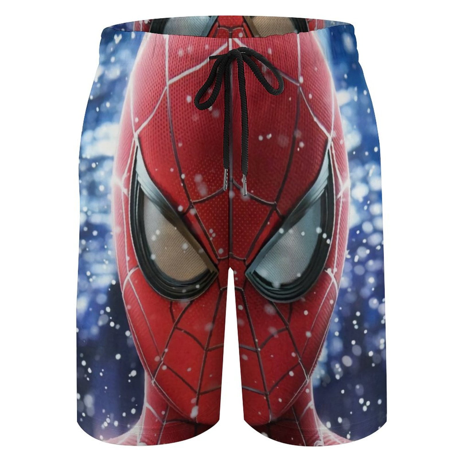 Mens Swim Trunks,Spider-Man's Pectoral Muscles Boys Swim Trunks with ...