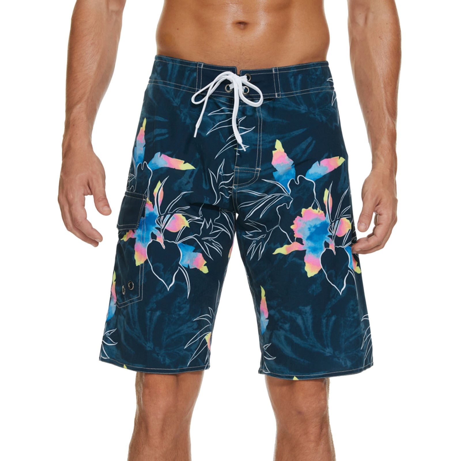 Mens Swim Trunks Spring And Summer Leisure Suit Waist Adjustable ...