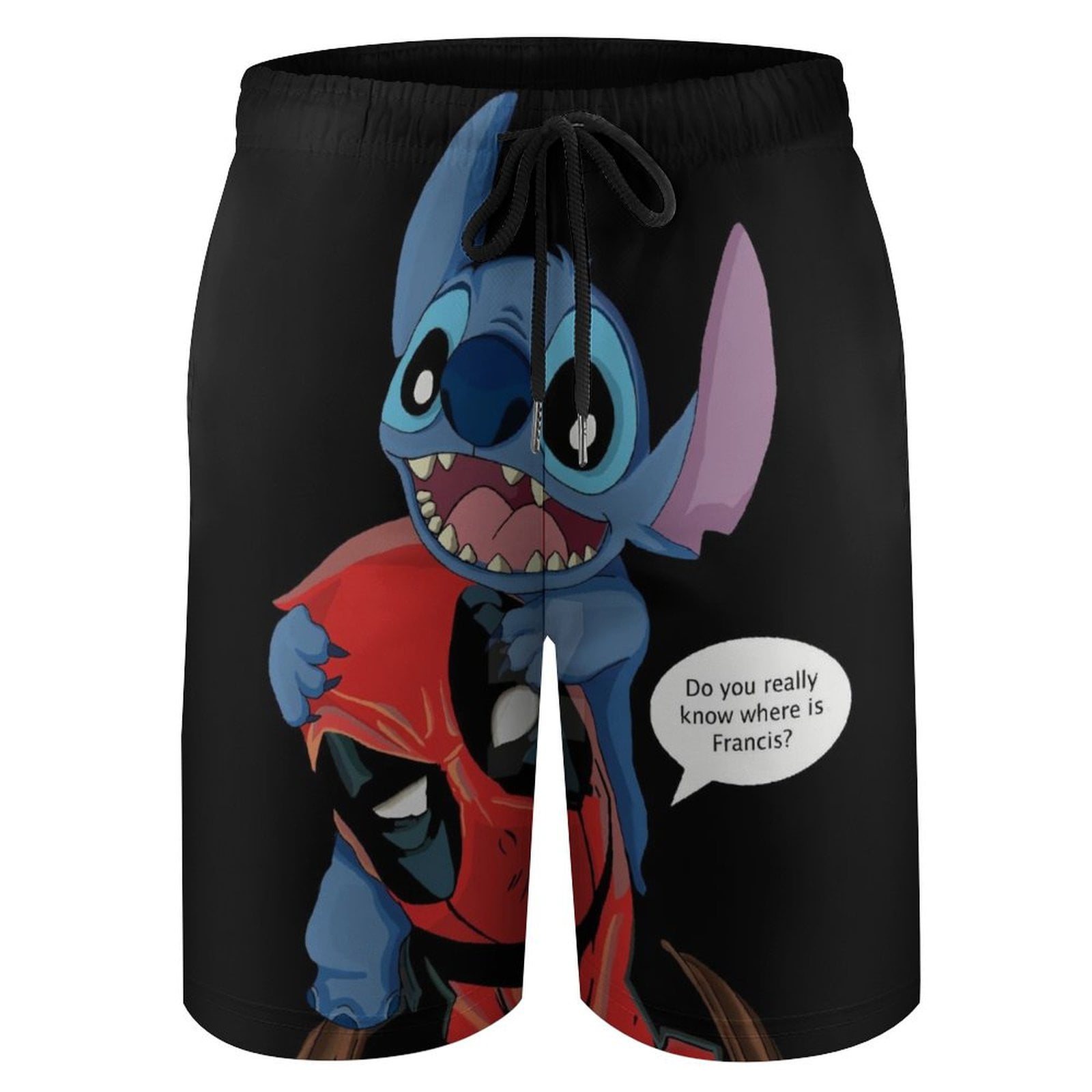 Mens Swim Trunks,Stitch Spiderman Boys Swim Trunks Compression Liner ...