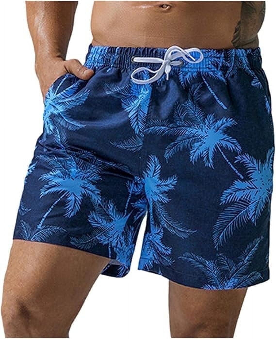 Puztloy Mens Swim Trunks Shorts Speedo Swimsuit Bathing Suits Swimwear ...