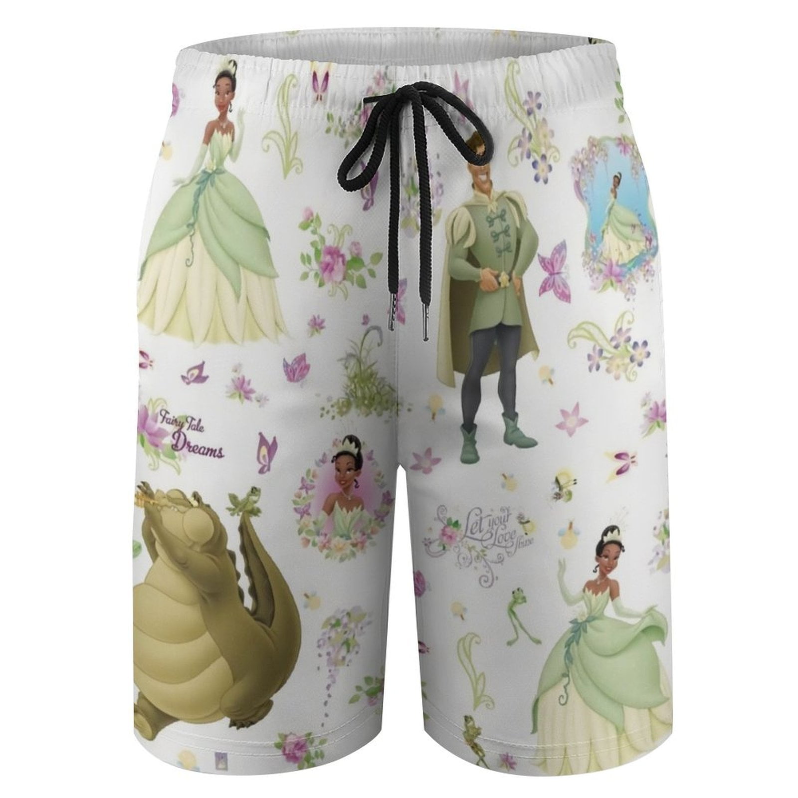 Mens Swim Trunks,The Princess And The Frog Beautiful Tiana Portraits ...