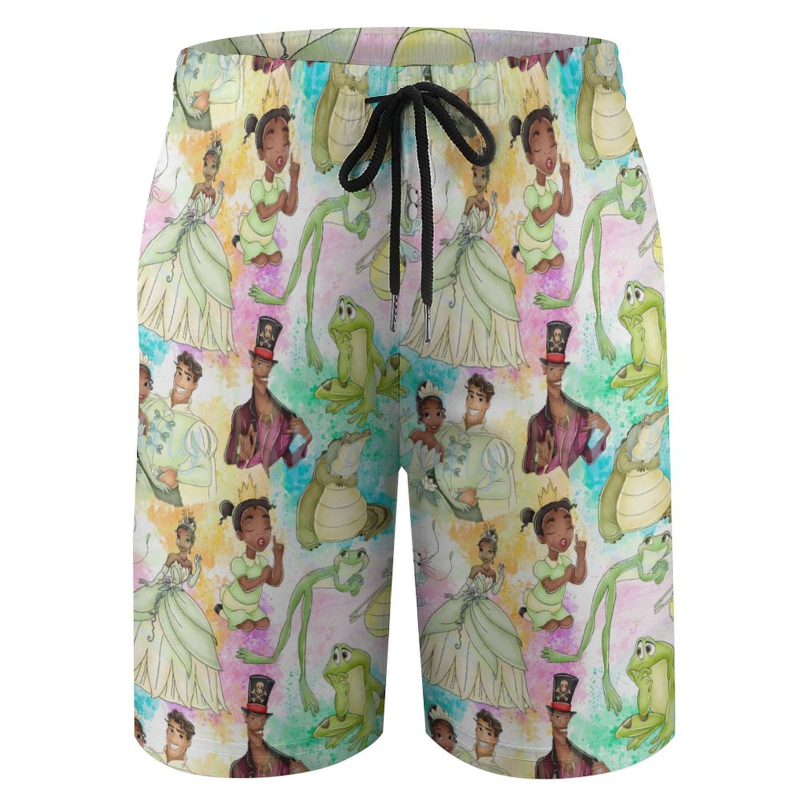 Mens Swim Trunks,The Princess And The Frog My Tiana Boys Swim Trunks ...