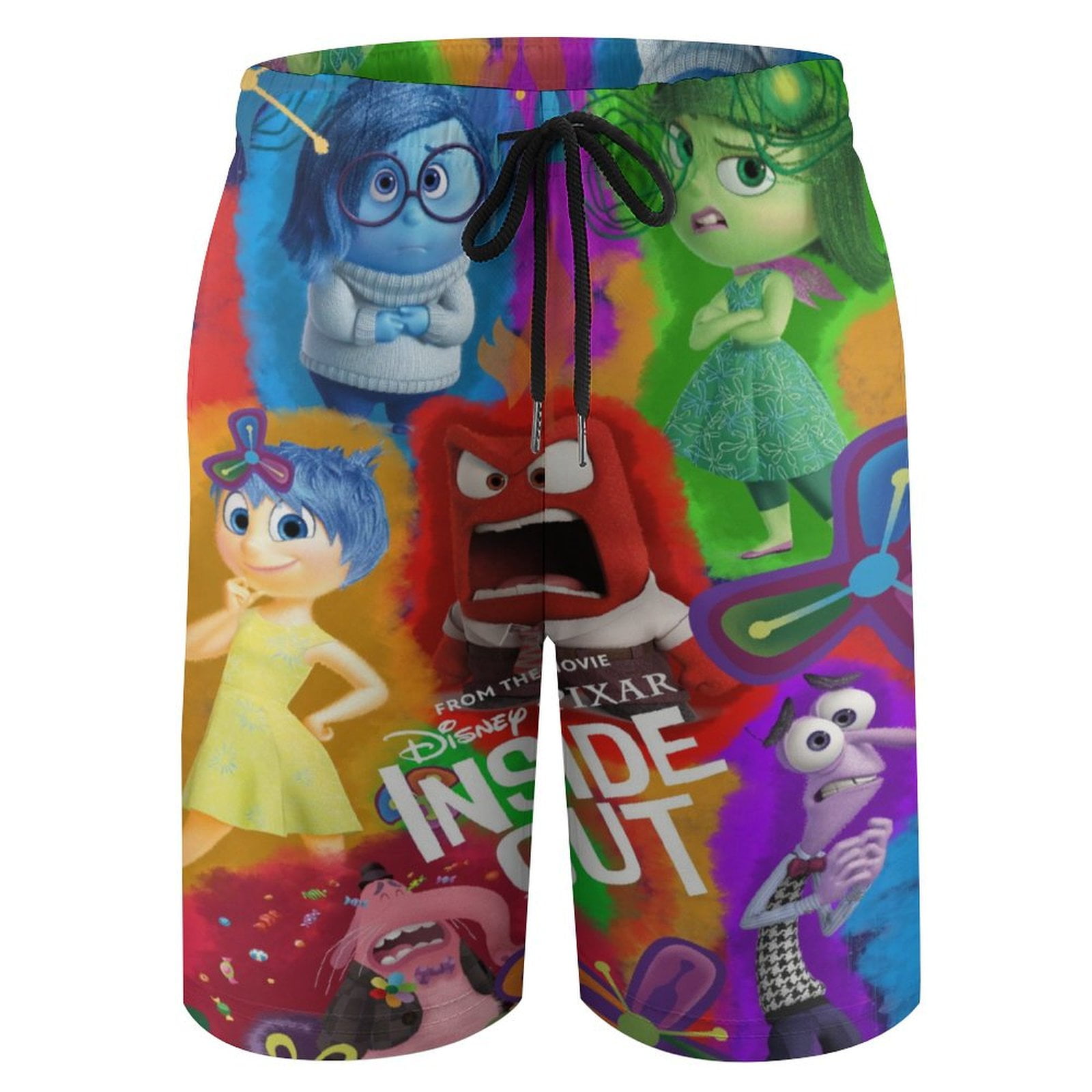 Mens Swim Trunks,Trends International Pixar Inside Out Boys Swim Trunks ...