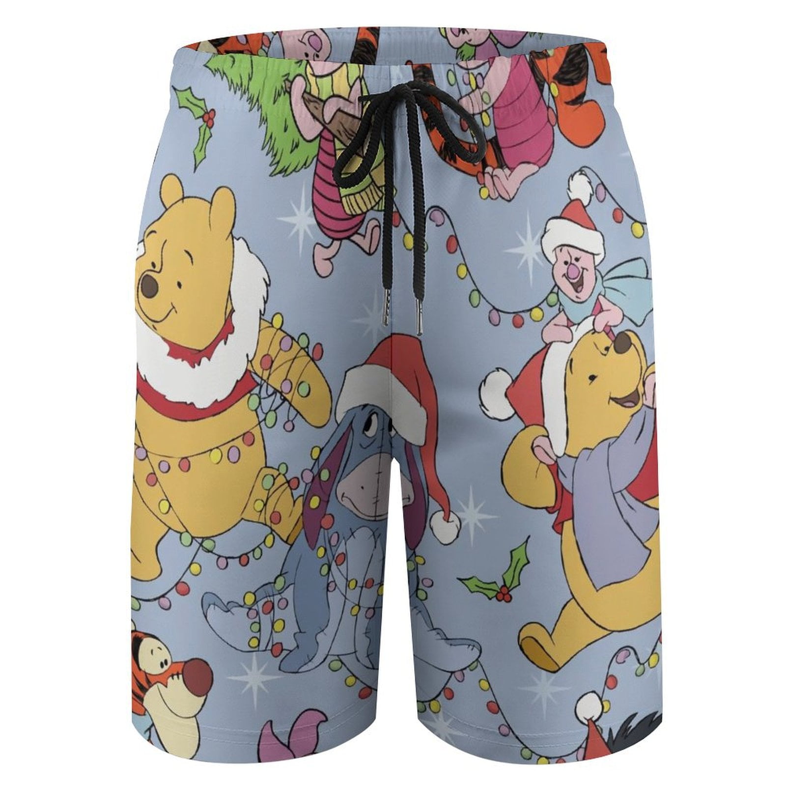 Mens Swim Trunks,Winnie The Pooh Friends Boys Swim Trunks Compression ...
