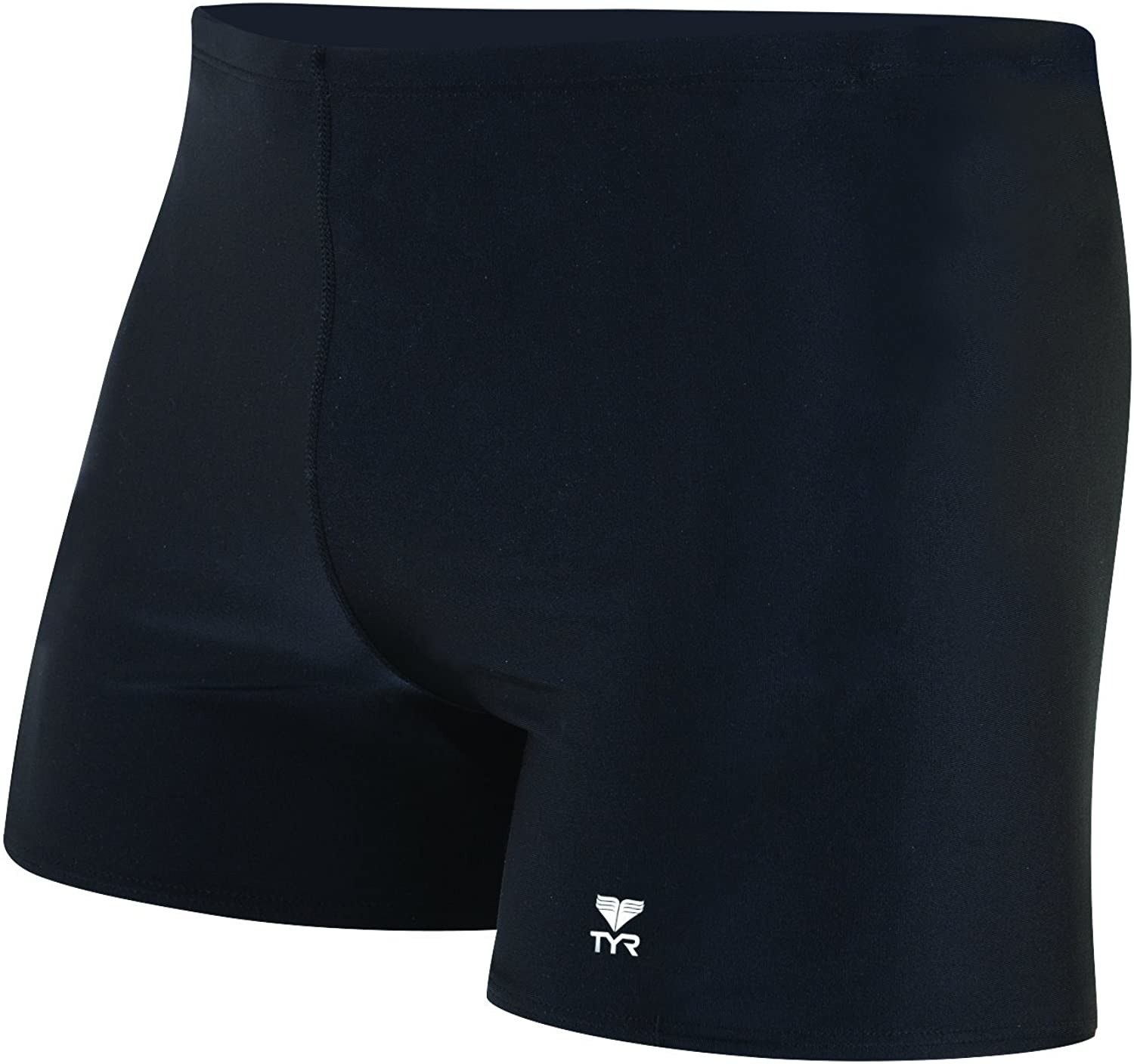 TYR Men's Tyreco Square Leg Swimsuit Brief Jammer, Black, 38 - Walmart.com