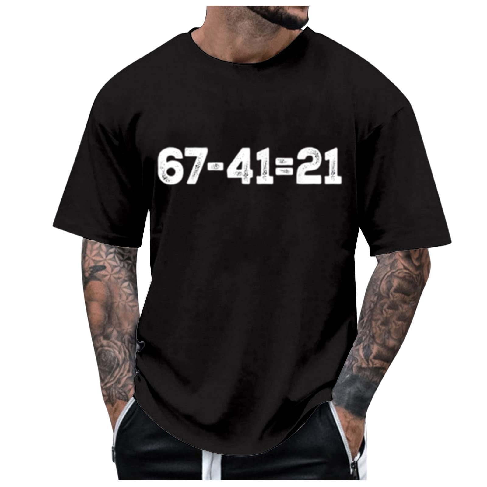 Mens T Shirts Funny Graphic Humorous Printed Comfort Mens formal Shirts ...