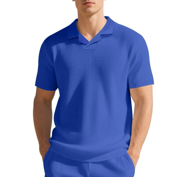 Mens T Shirts Kni Lightweight Button Down Long Sleeve Comfort Relaxed ...