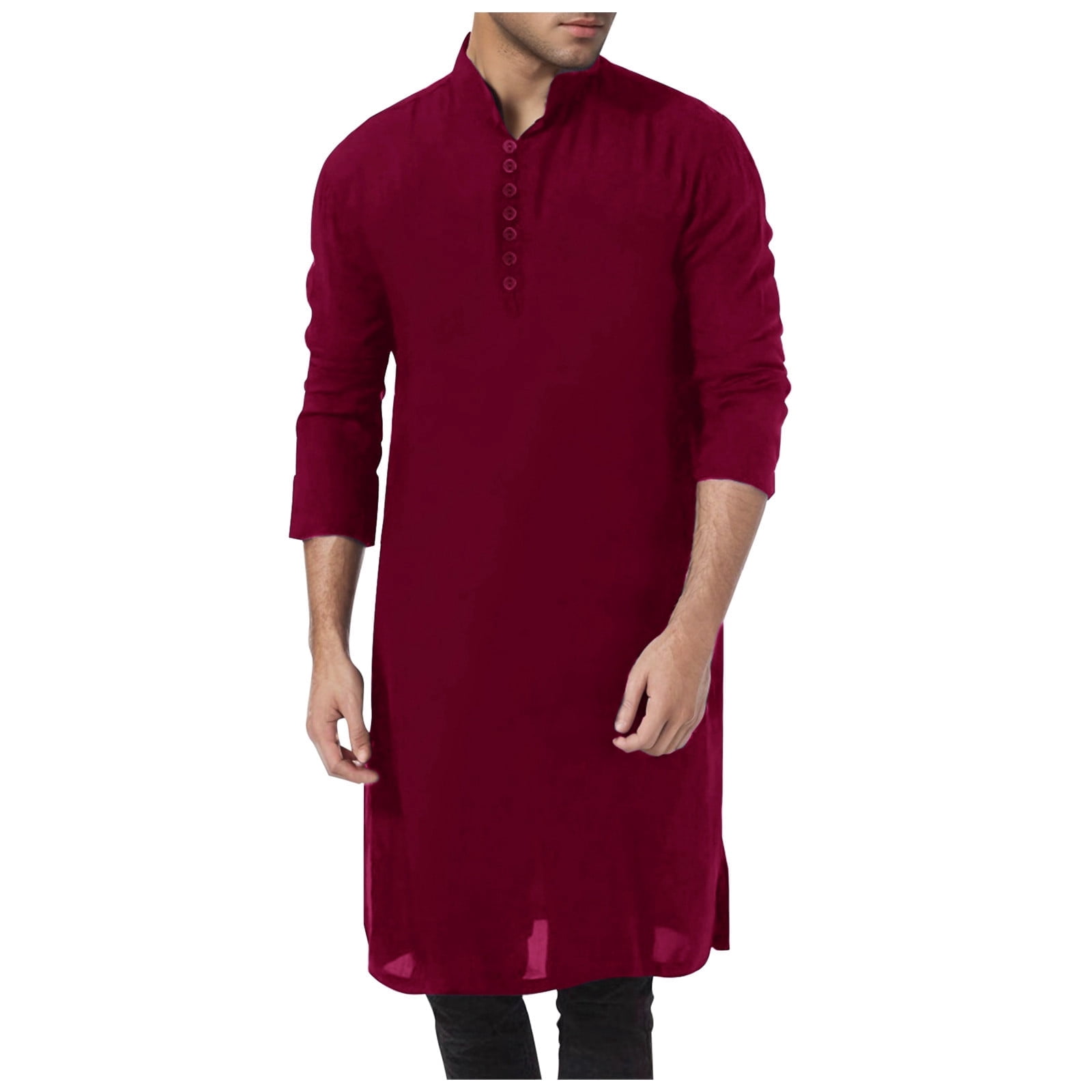 Mens T-shirts Dresses Men Kaftan Abaya Men Dubai Robe Middle Eas T ...