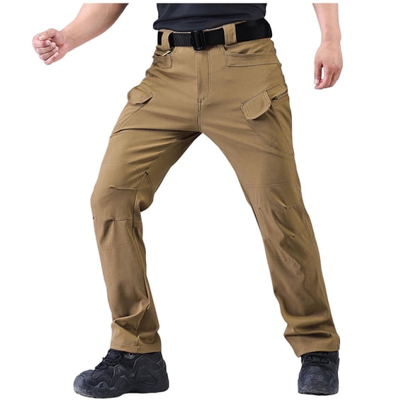 Mens Tactical Hiking Pants Waterproof Cargo Pants For Men Ripstop Quick ...