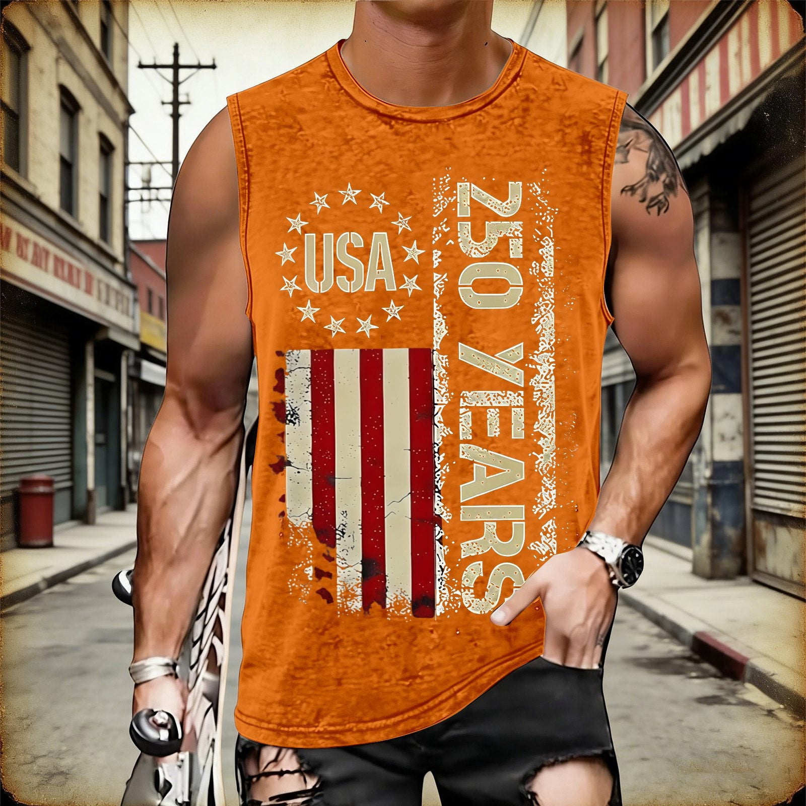 Mens Tank Top Breathable Slim Fit Athletic Workout T-Shirt Relaxed Soft ...