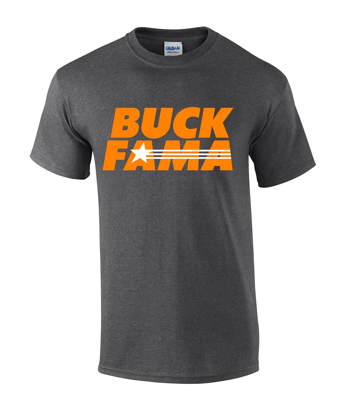Mens Tennessee Tshirt Funny Buck Fama Team Color Orange and White TN ...