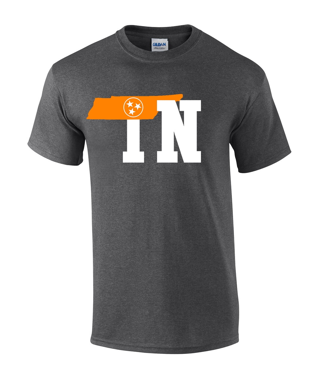 Mens Tennessee Tshirt Tennessee State Flag Team Color TN Orange Short ...