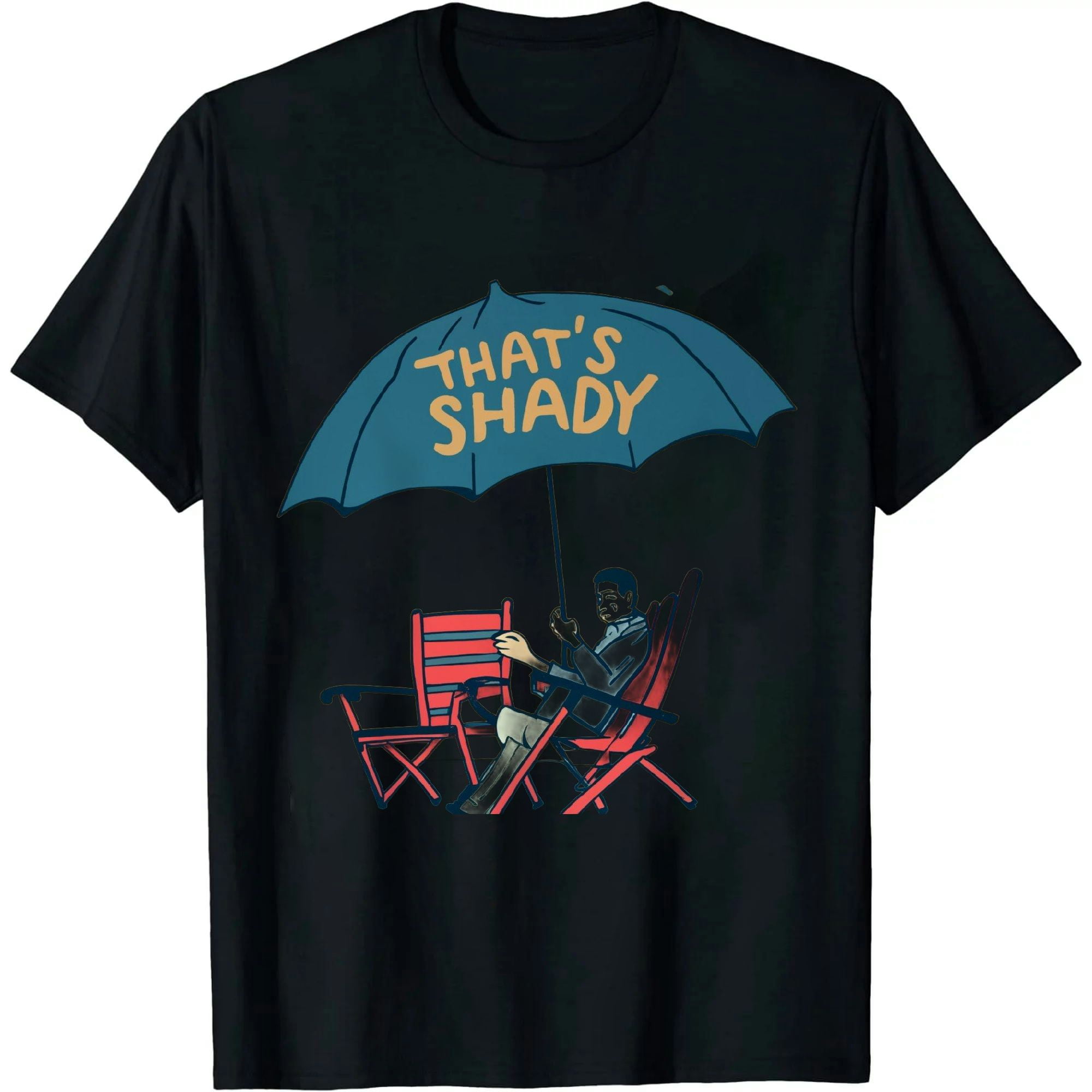 Mens Thats Shady T Shirt Funny Beach Vacation Sarcastic Hilarious ...