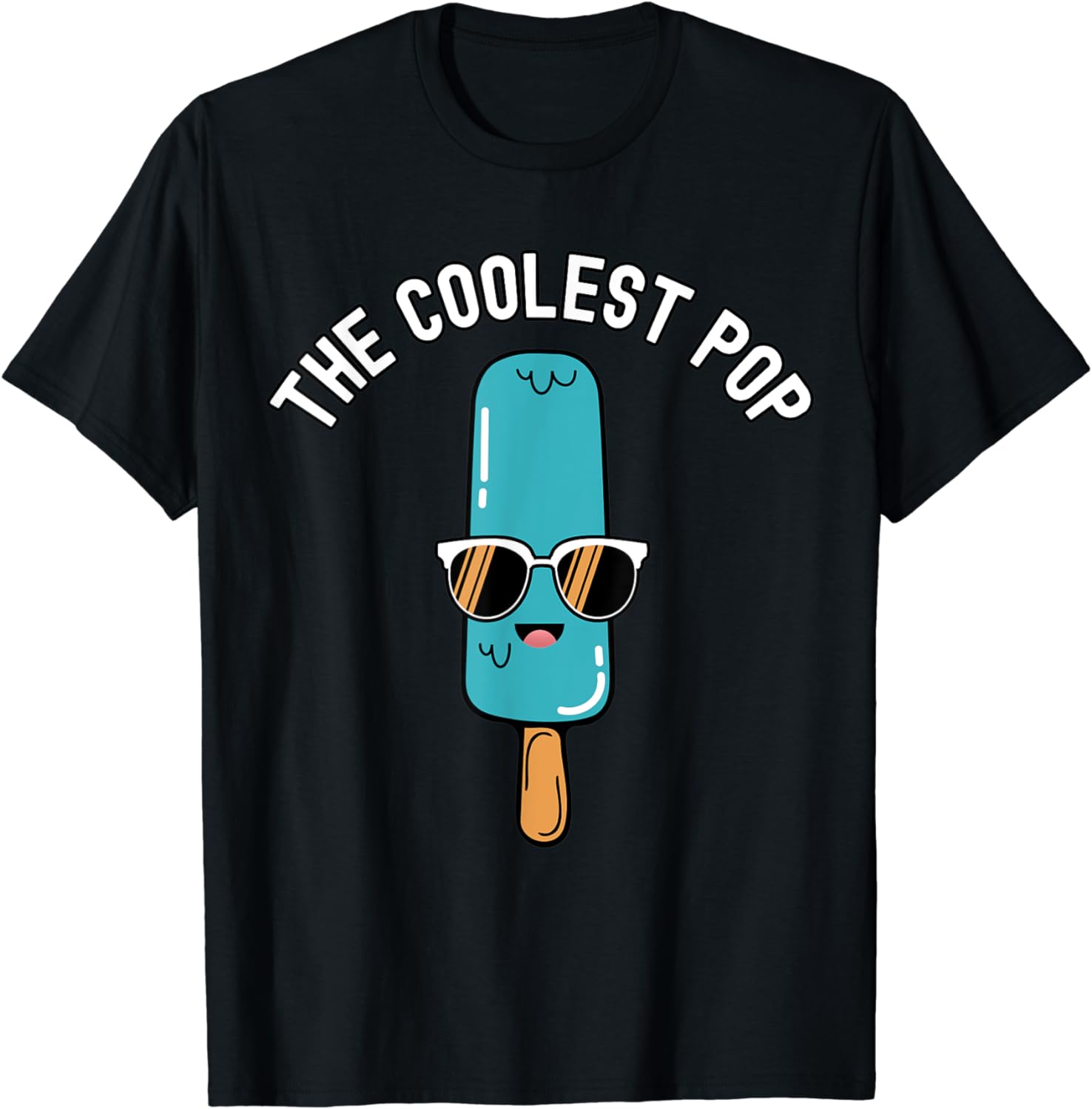 Mens The Coolest Pop Popsicle Funny Fathers Day Ice Cream Summer T ...