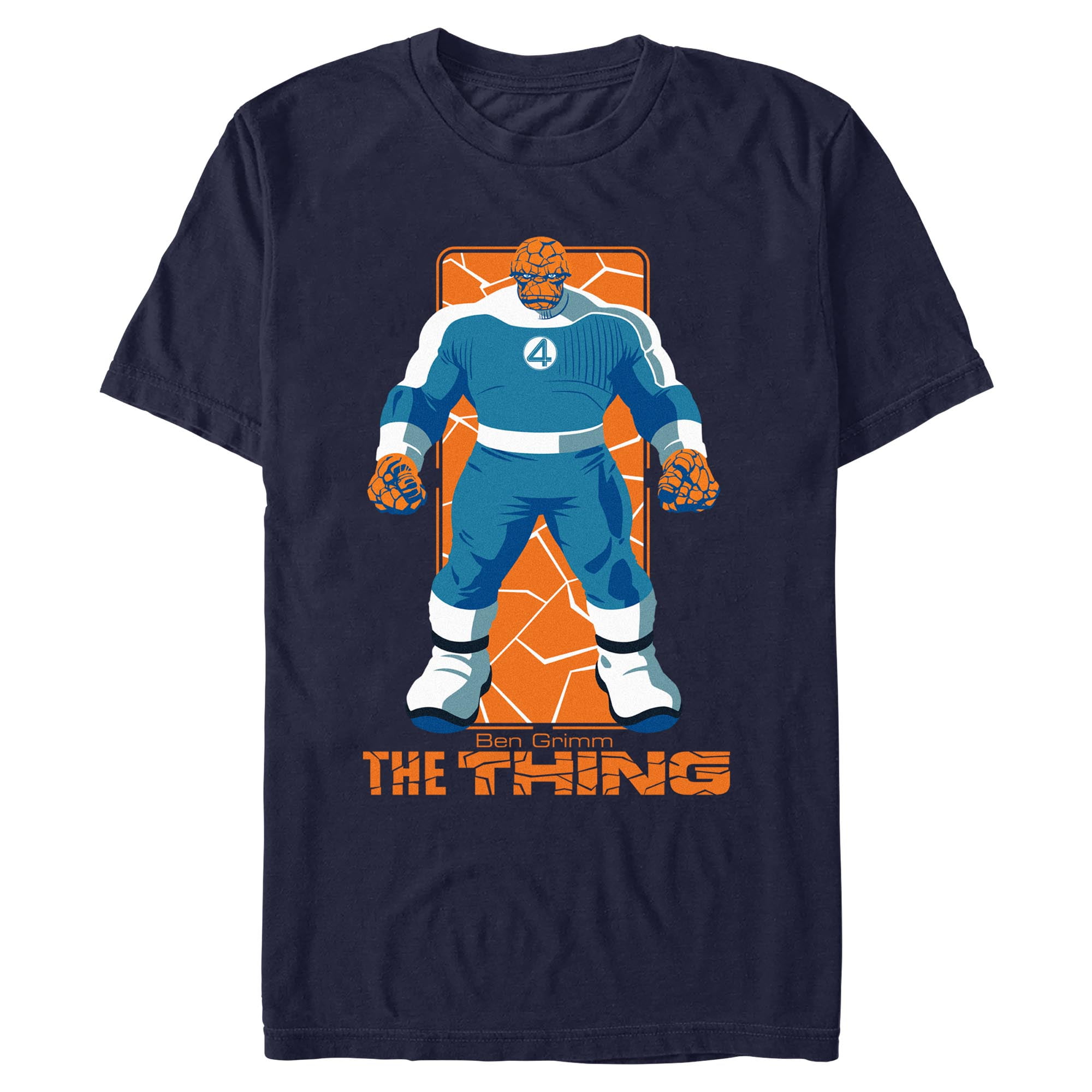 Mens The Fantastic Four: First Steps The Thing Pose T Shirt - Walmart.com