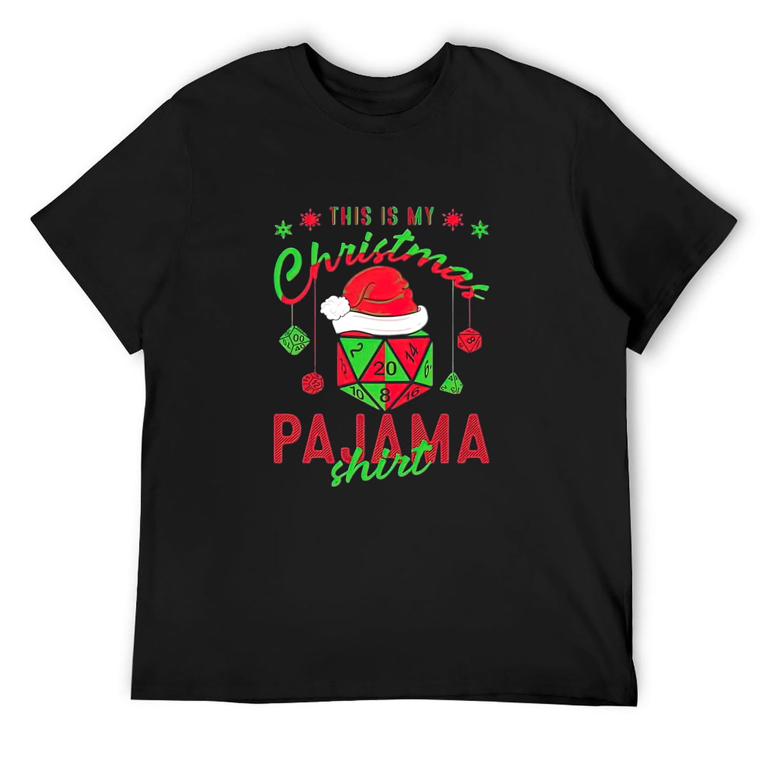 Mens This is My DND Christmas Pajamas, Dungeons and Dragons Christmas ...