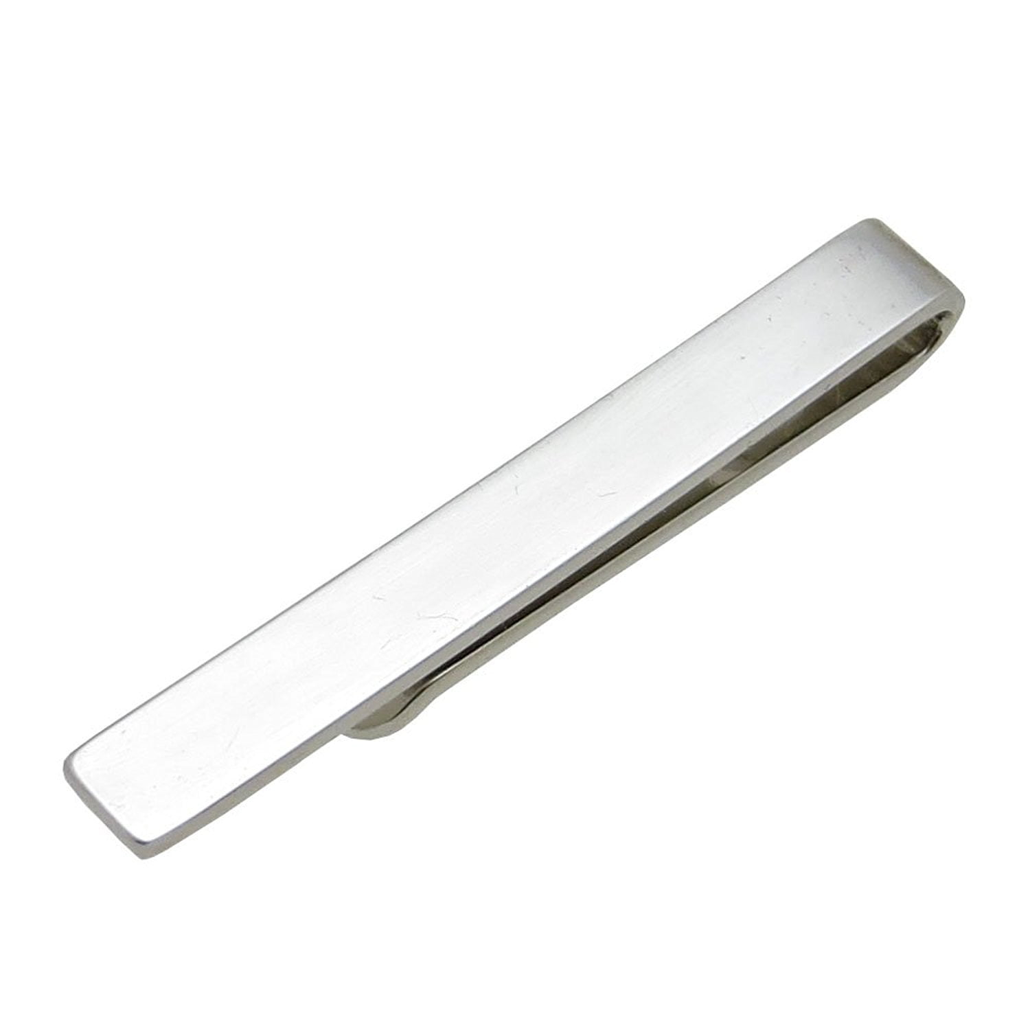 Mens Tie Clip Bar Metallic Finish - Firm Hold Sleek Design and Perfect ...