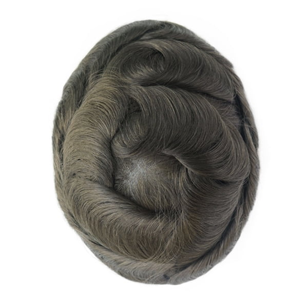 Mens Toupee Super Thin Skin 0.03mm Ultra Thin Skin Hair System For Men ...