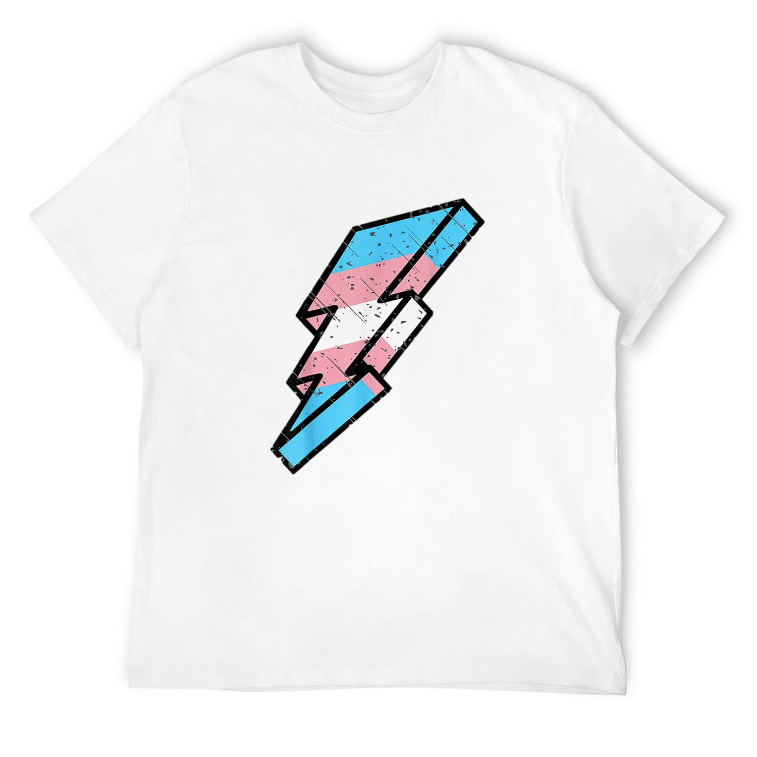 Mens Transexual Pride Lightning Bolt Cute Trans Lgbtq Parade T-Shirt ...