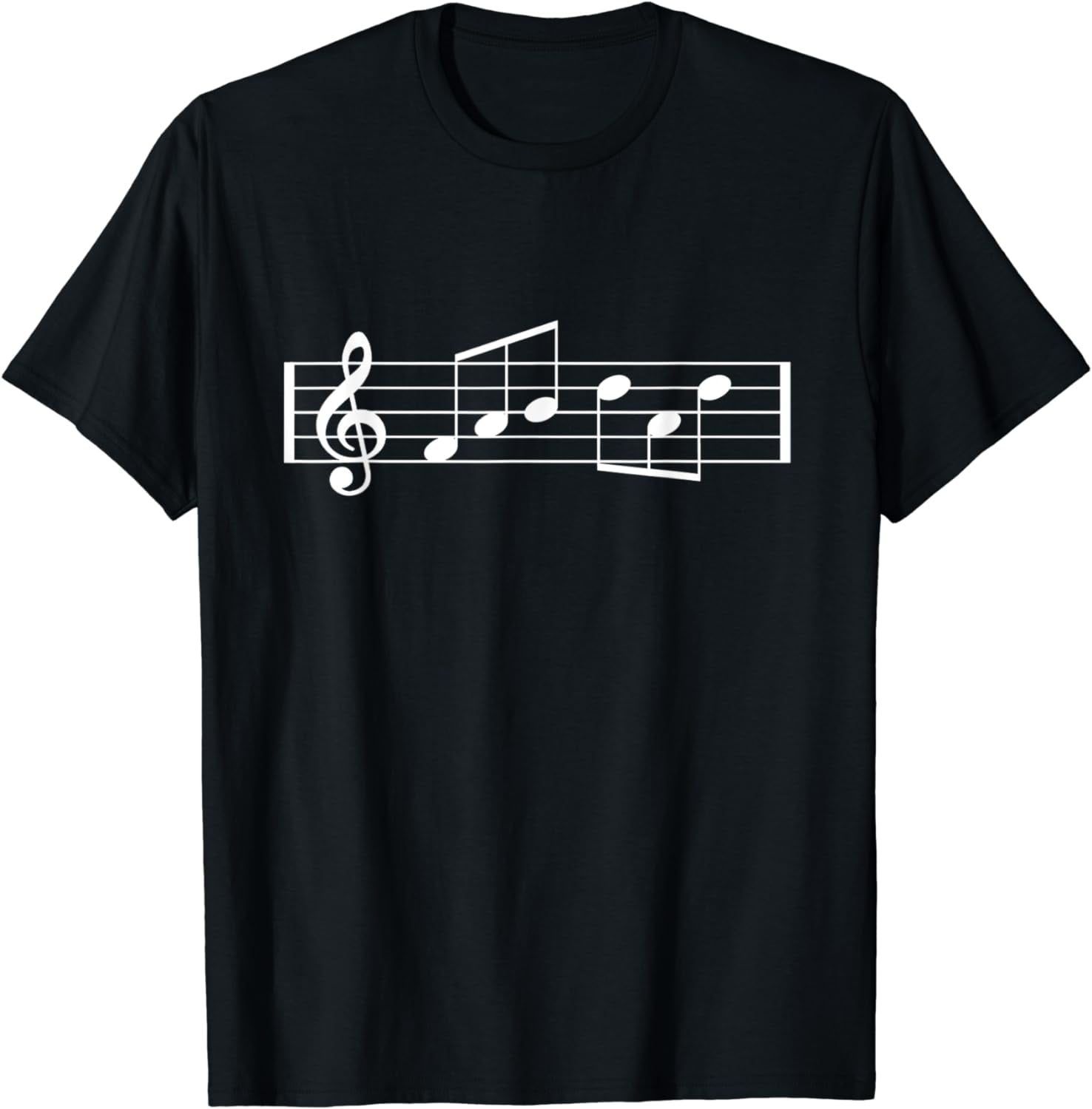 Mens Treble Clef Fab Dad Music Notes T-Shirt Fabulous Fathers Day ...