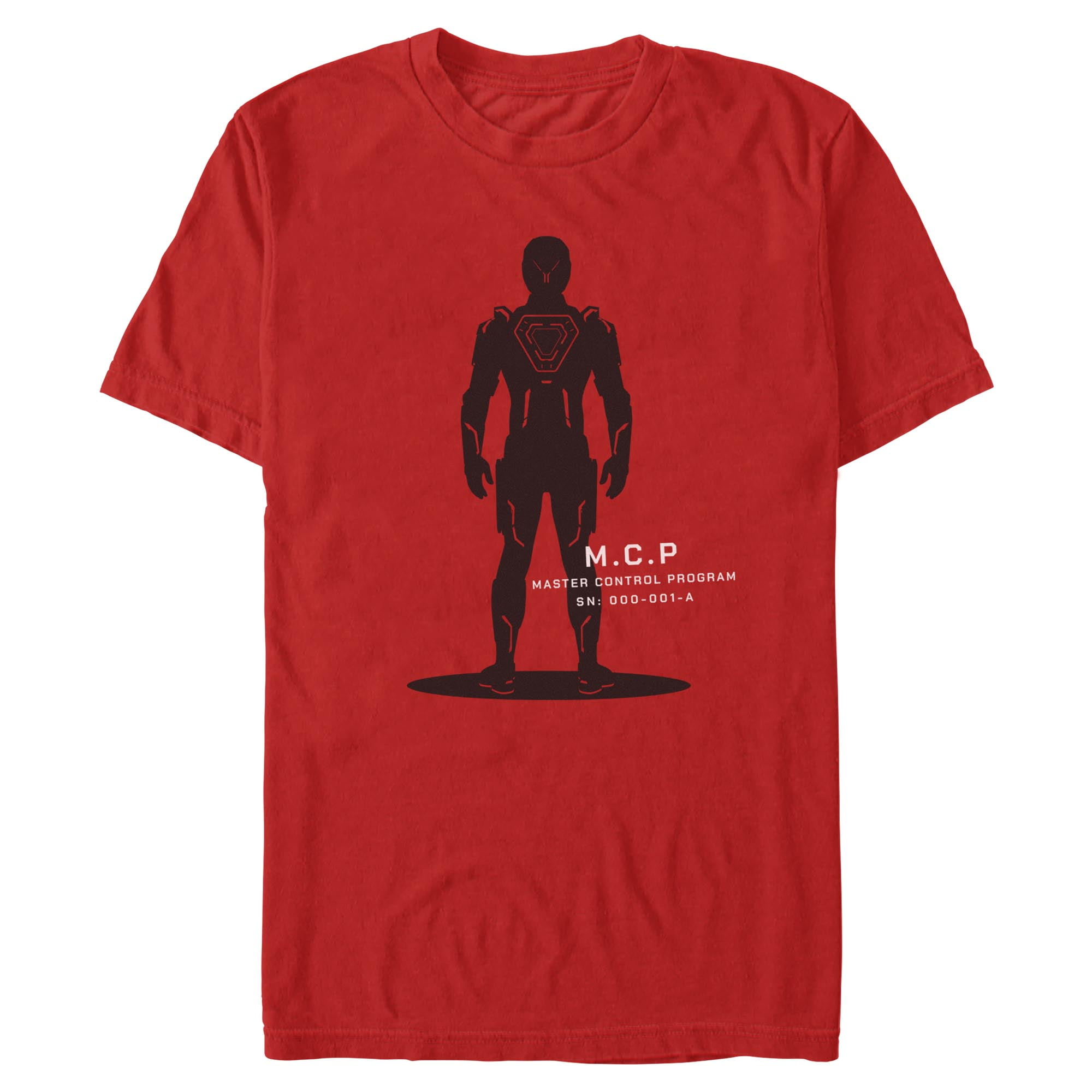 Mens Tron: Ares Master Control Program Silhouette T Shirt - Walmart.com