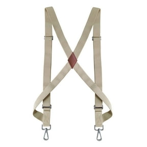 Hikers Hidden Polyester Suspenders for Men, Heavy Duty, Airport ...
