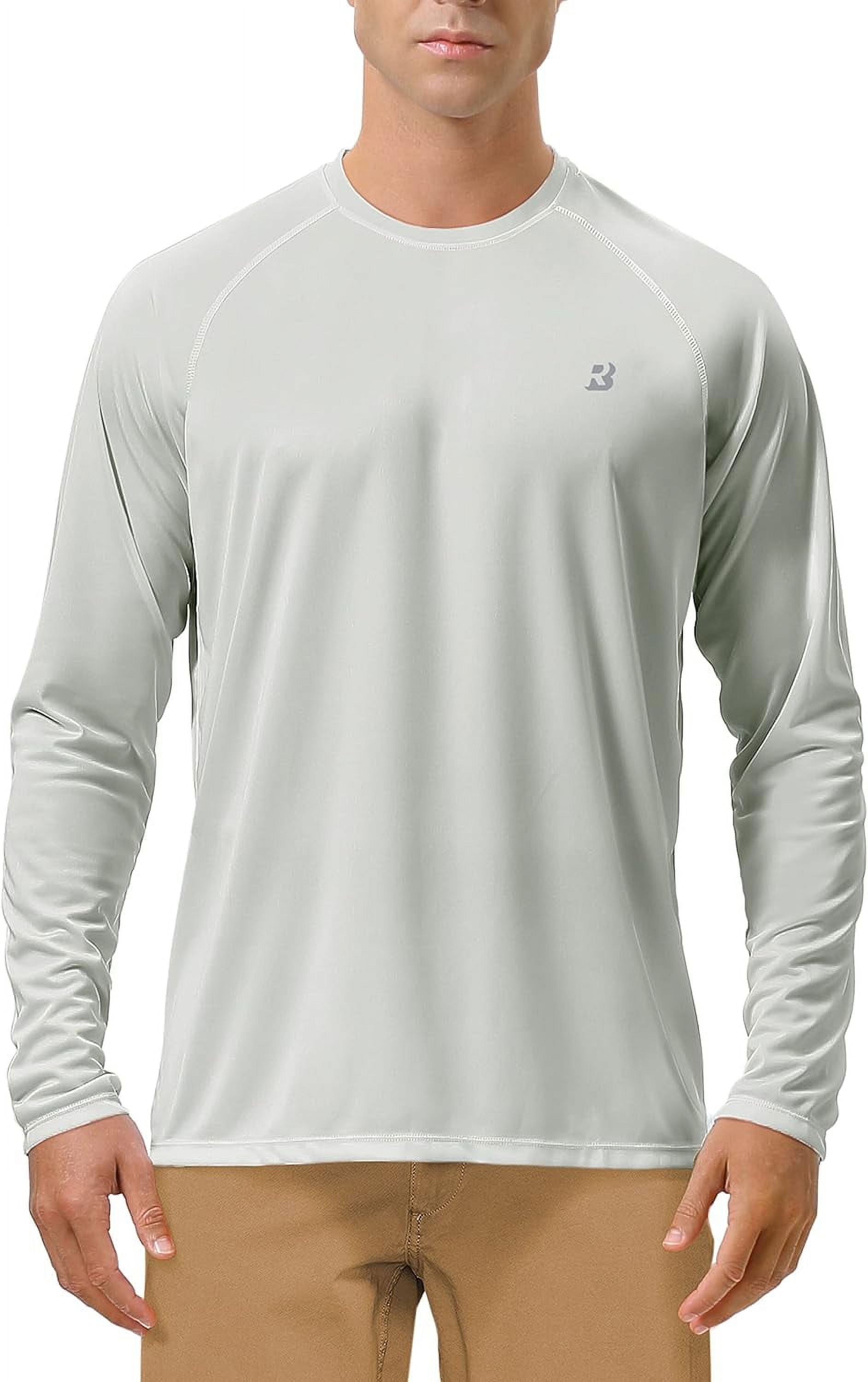 Roadbox Mens Long Sleeve UV Sun Protection Shirt, UPF 50+, Quick Dry ...