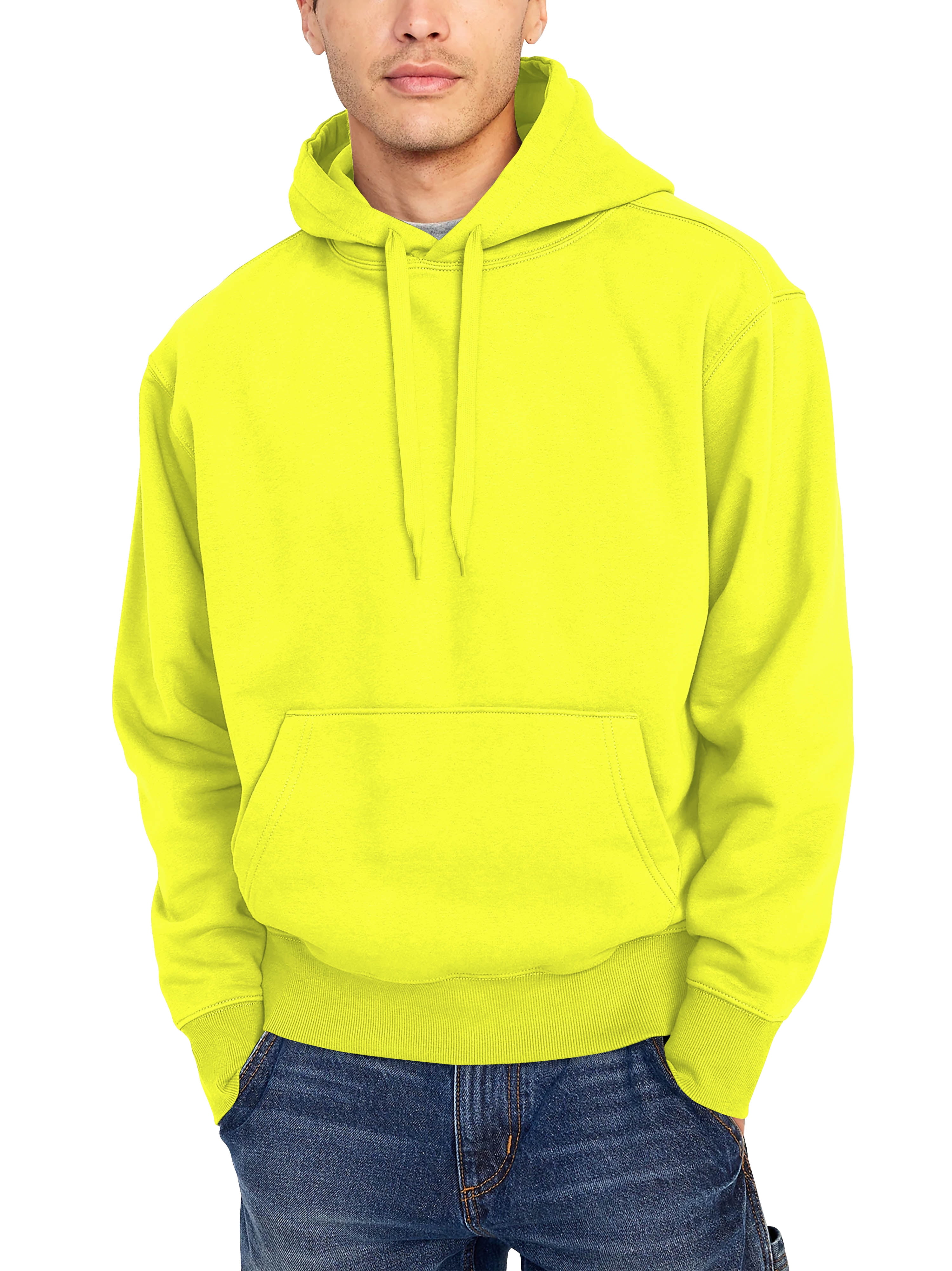 Mens Ultimate Heavyweight Pullover Hoodie Sweatshirt Fleece Essentials ...