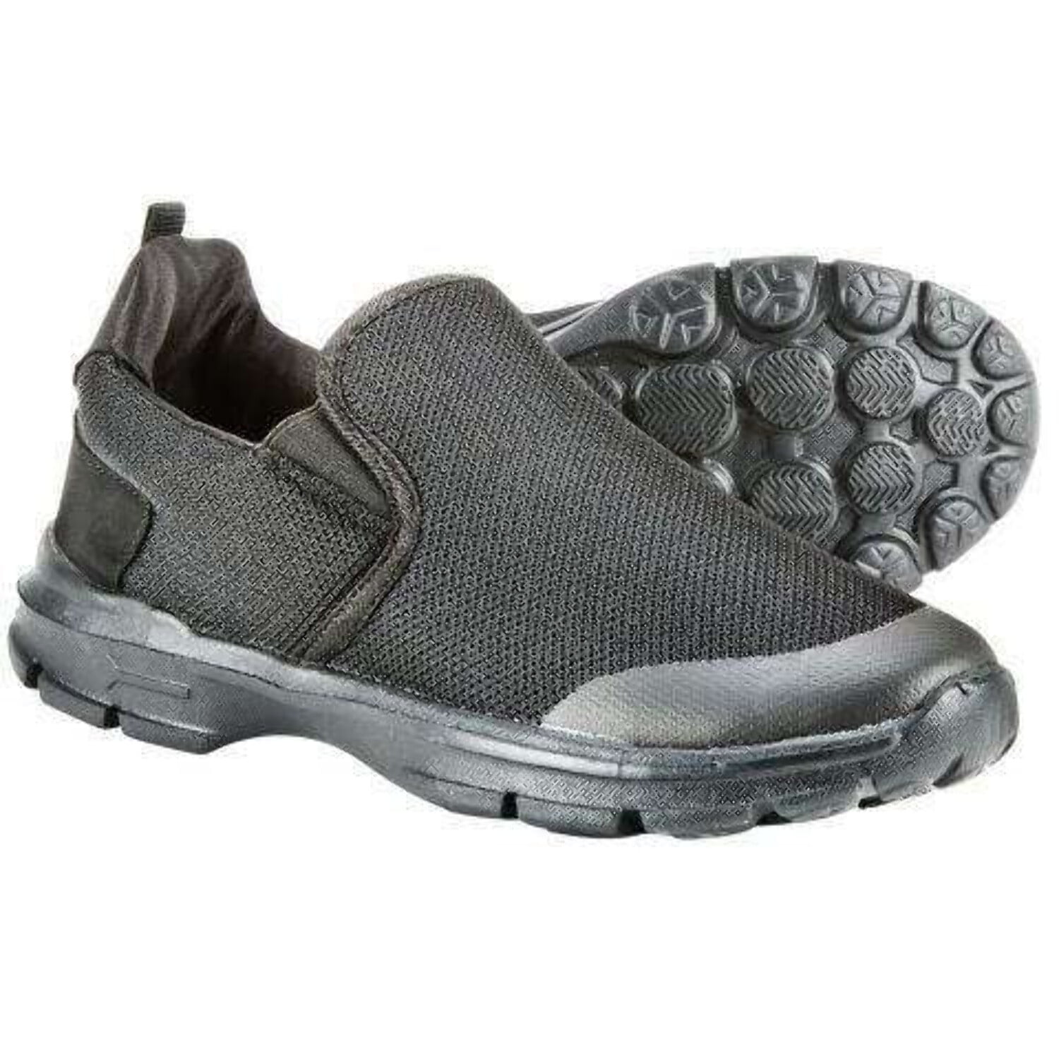 Mens UltraLight RELAX Slip-On Athletic Black Mesh Shoe - Walmart.com