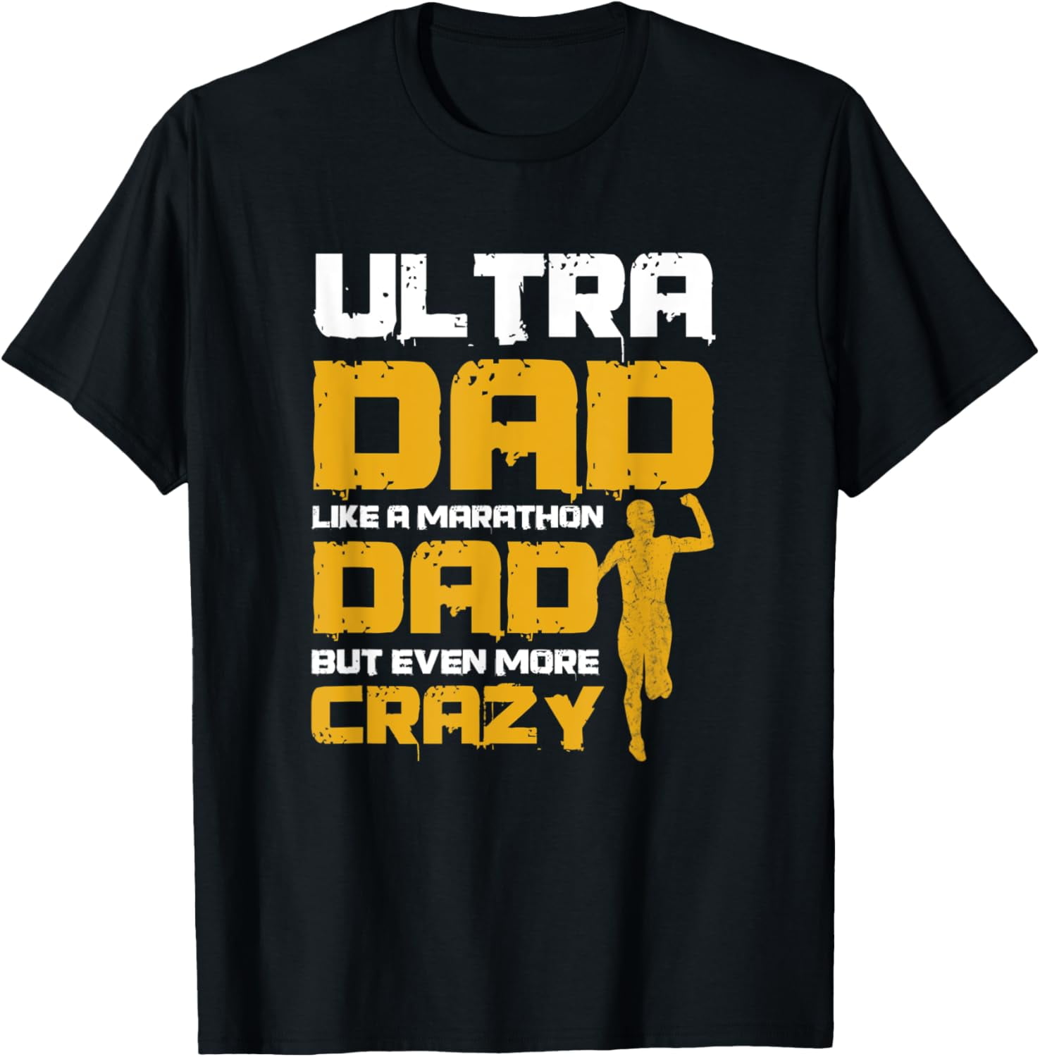 Mens Ultramarathon Quote for a 100K Runner Dad T-Shirt - Walmart.com