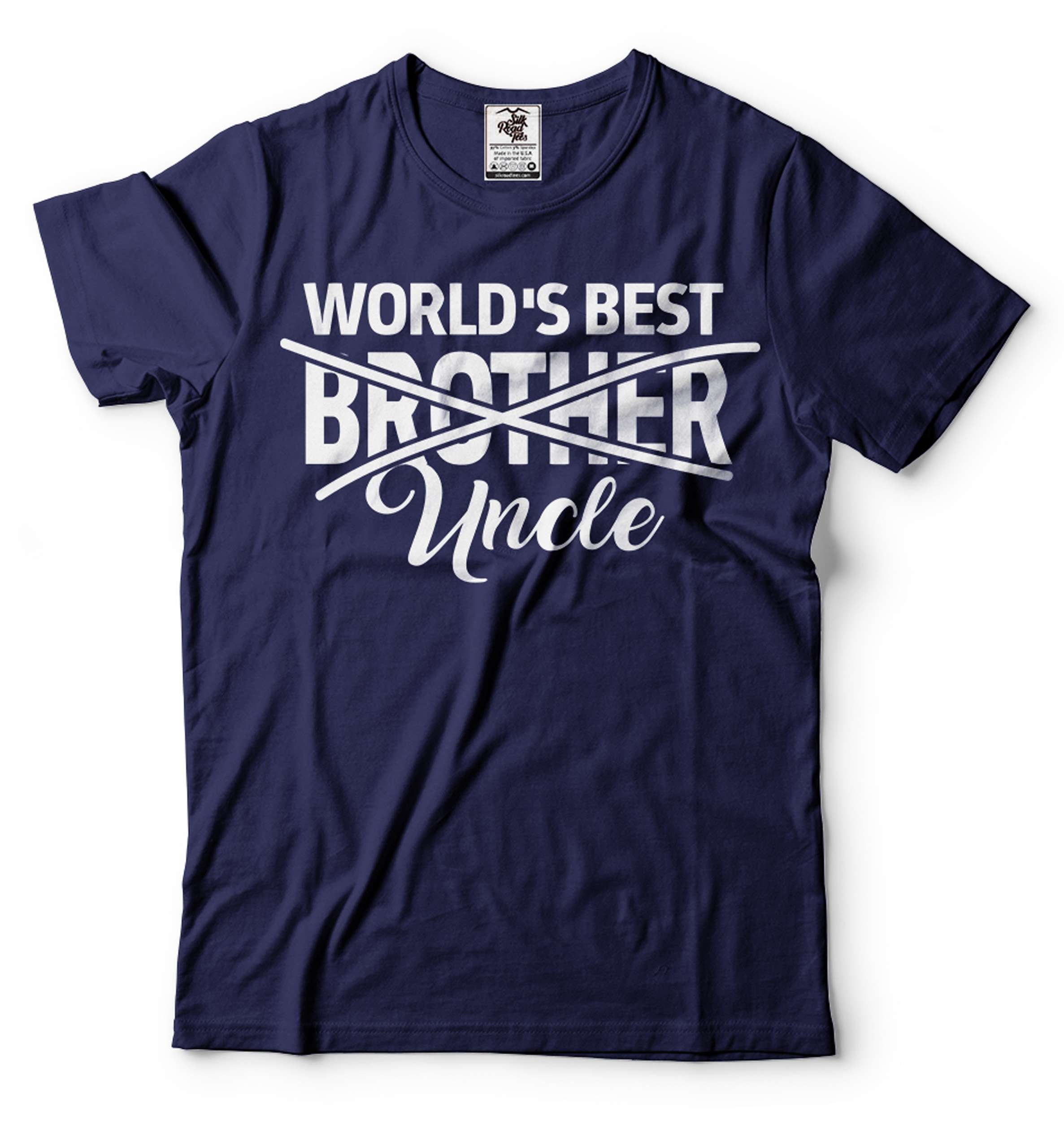 Mens Uncle T-shirt Funny Uncle Tee Uncle Gifts World's Best Uncle Shirt ...