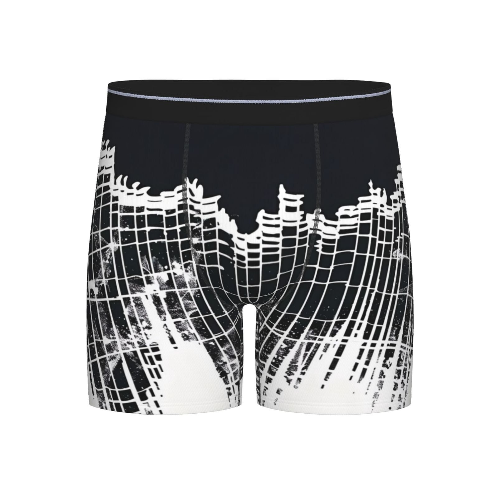 Mens Underwear, Abstract Red Sun Design Mens Underwear Boxer Briefs ...