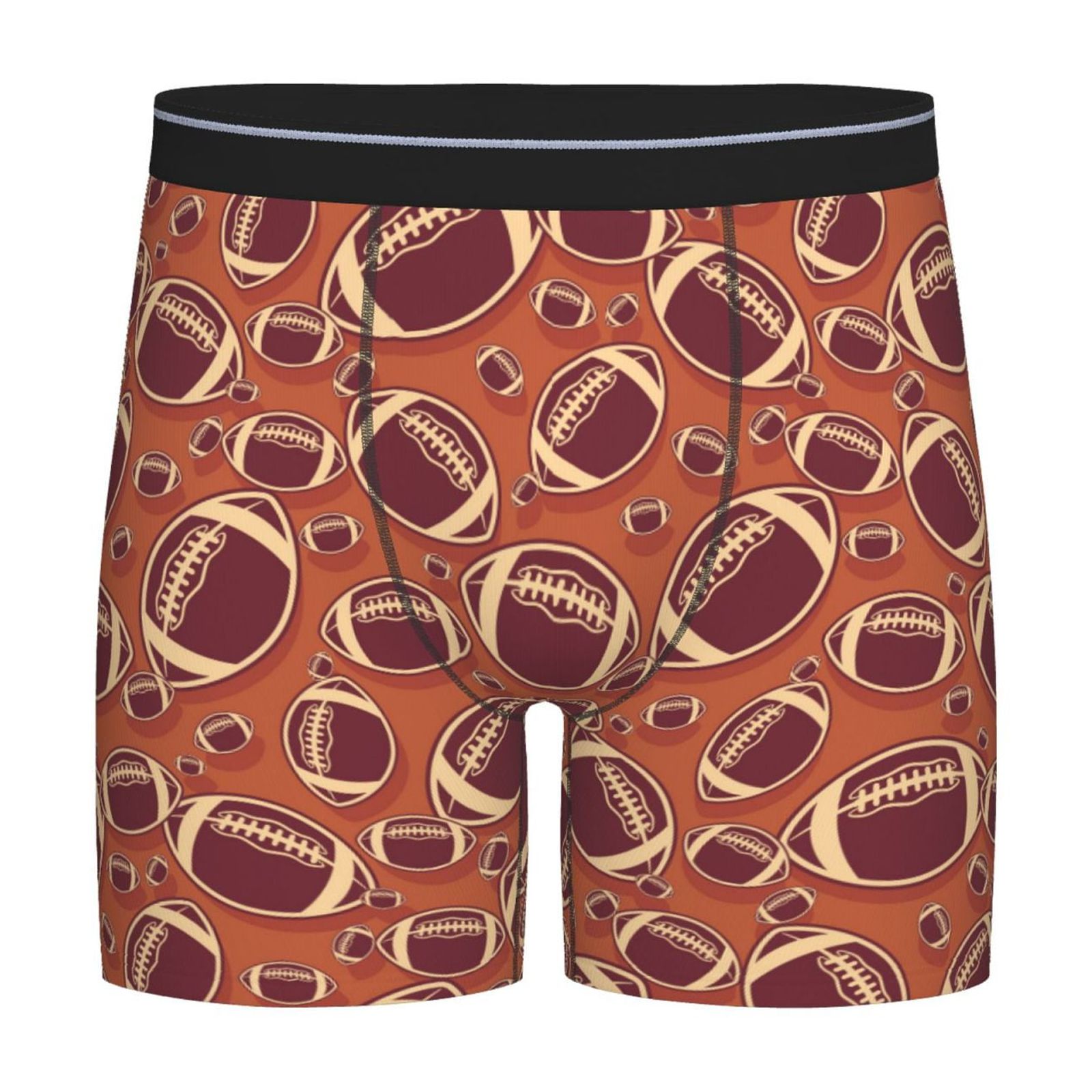 Mens Underwear, American Football1 Mens Underwear Boxer Briefs, Soft ...