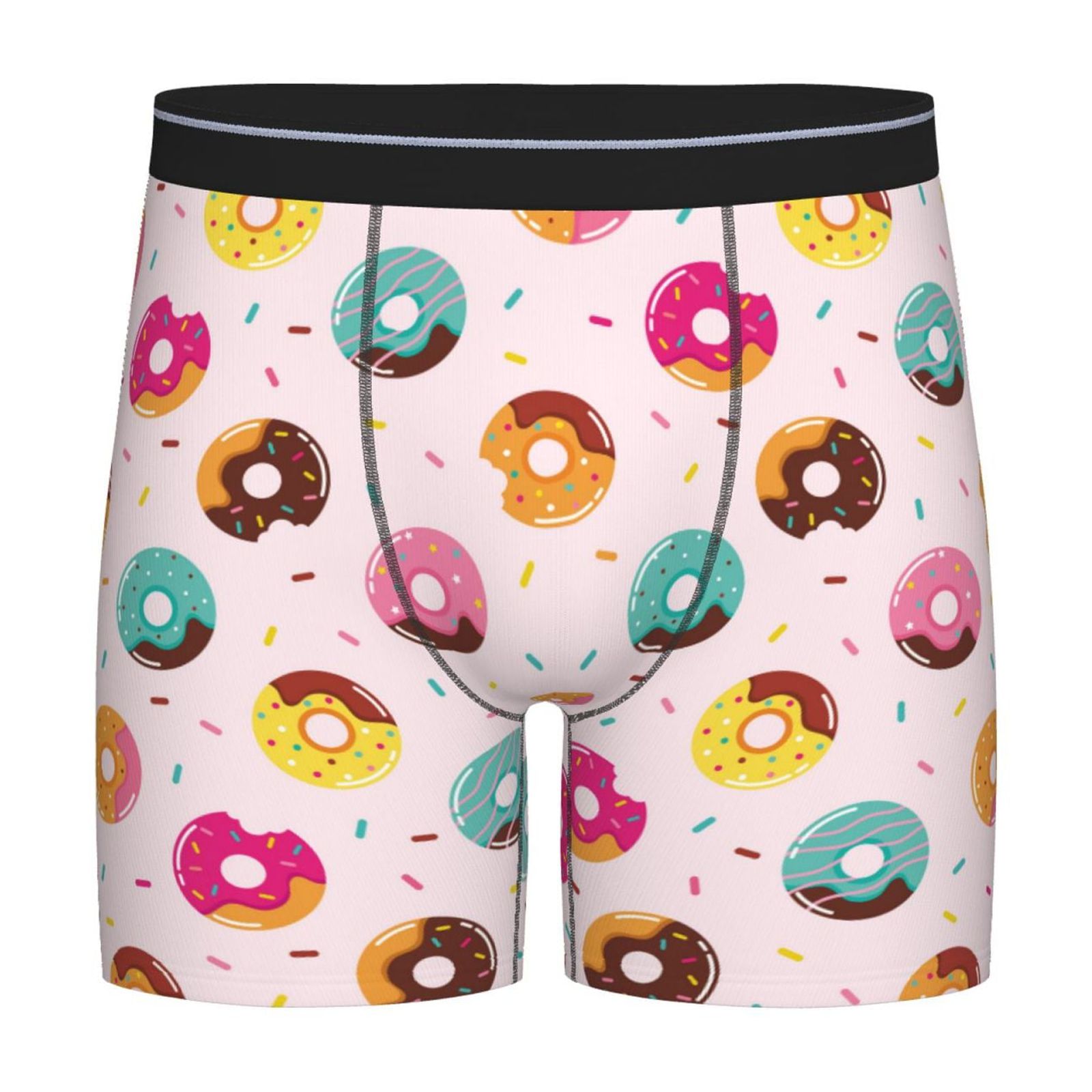 Mens Underwear Boxer Briefs - Cute Cartoon Mini Donut Soft And ...