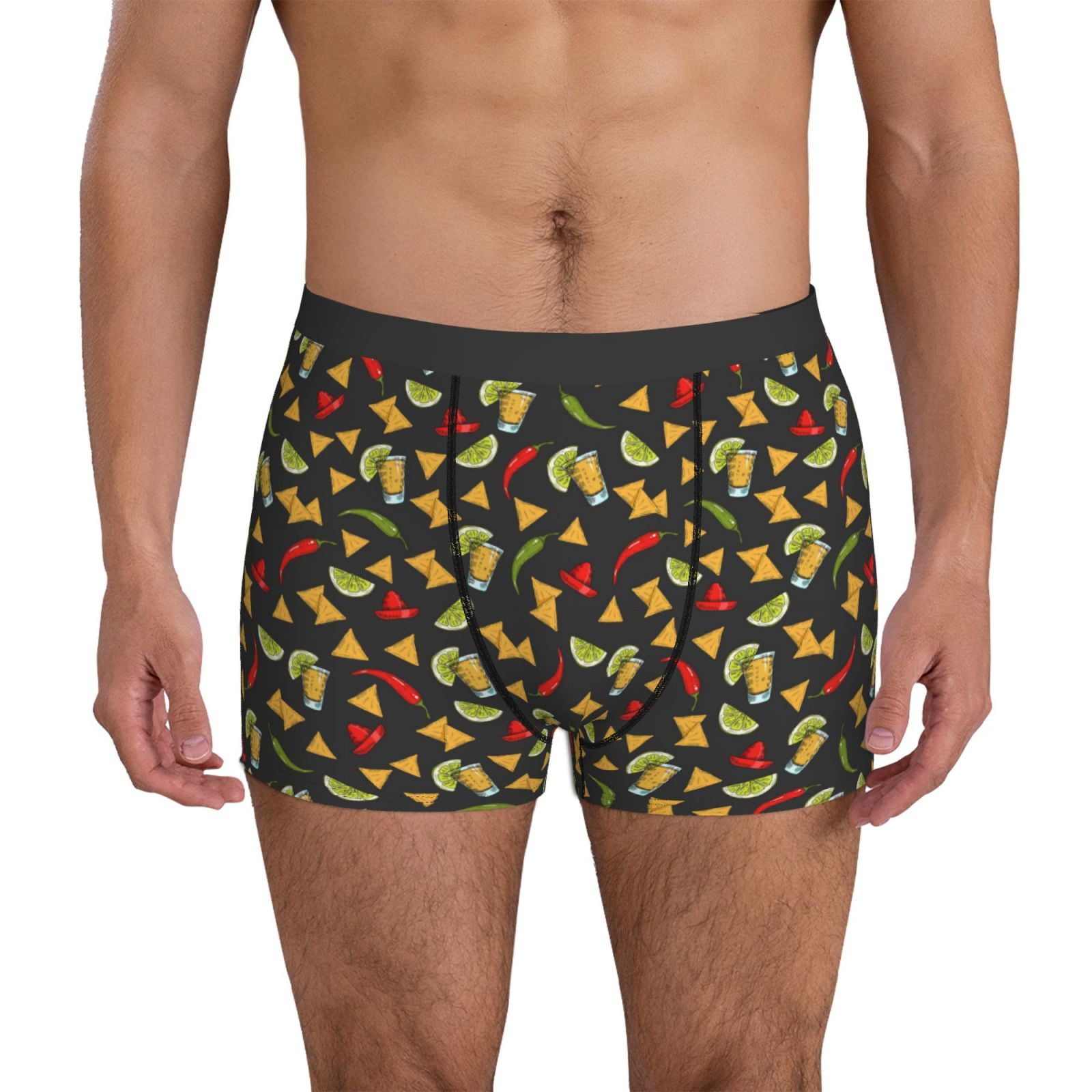 Mens Underwear Boxer Briefs - Mexican Food Beer Comfort Breathable men ...