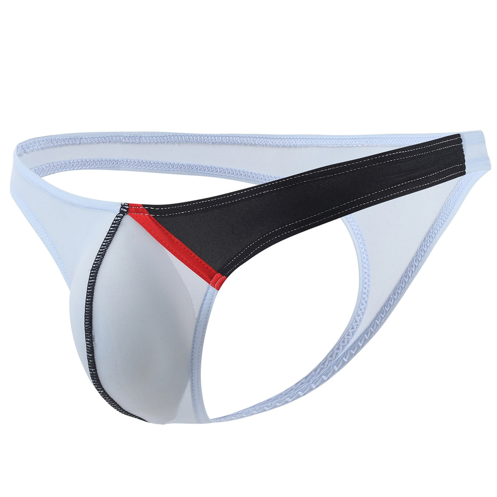 Mens Underwear Briefs Men's 1 Pack Low Waist Color Block Breathable ...