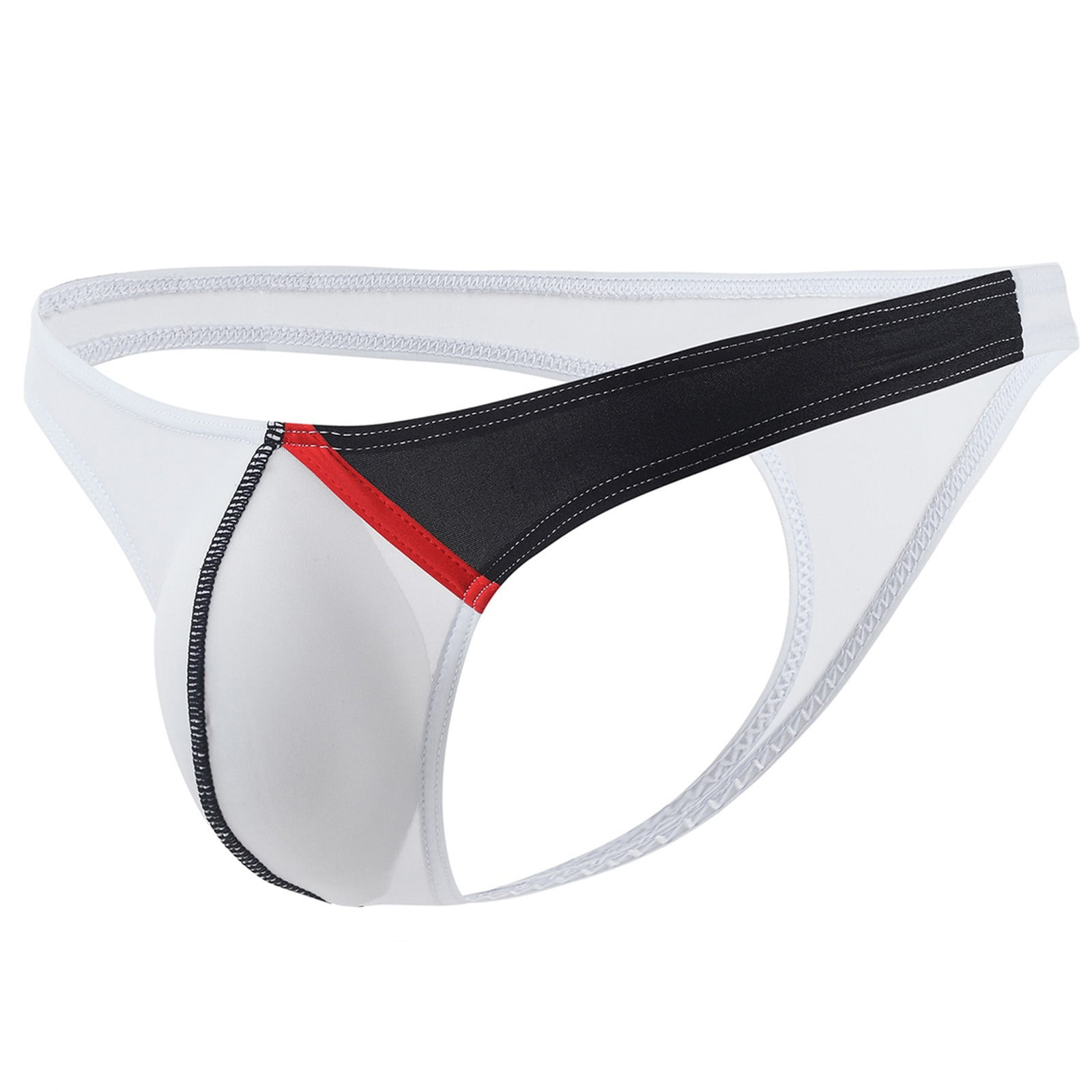 Mens Underwear Briefs Men's 1 Pack Low Waist Color Block Breathable ...