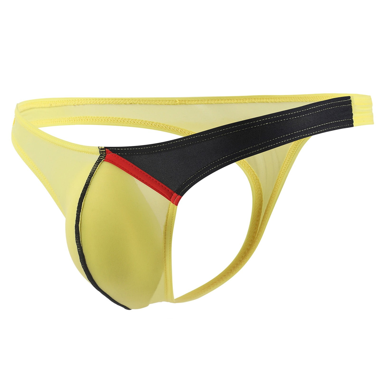 Mens Underwear Briefs Men's 1 Pack Low Waist Color Block Breathable ...