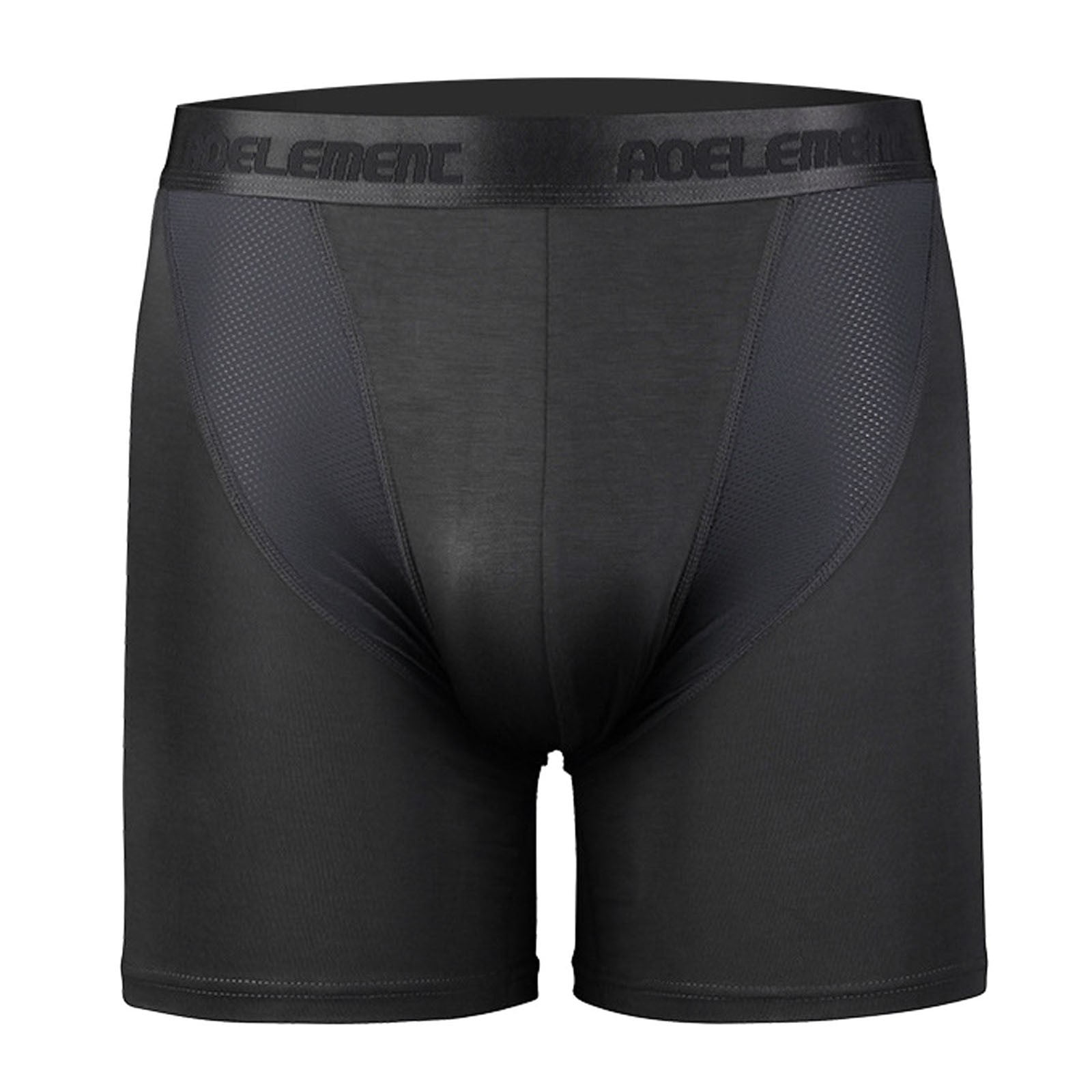 Mens Underwear Briefs Mens Crotch Seamless Glossy Silky High Elastic ...