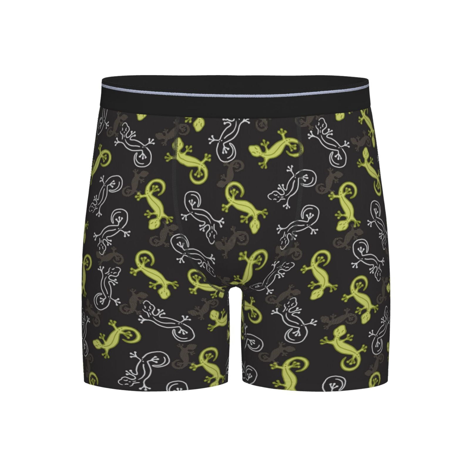 Mens Underwear, Cartoon Cute Lizard Gecko_A Mens Underwear Boxer Briefs ...