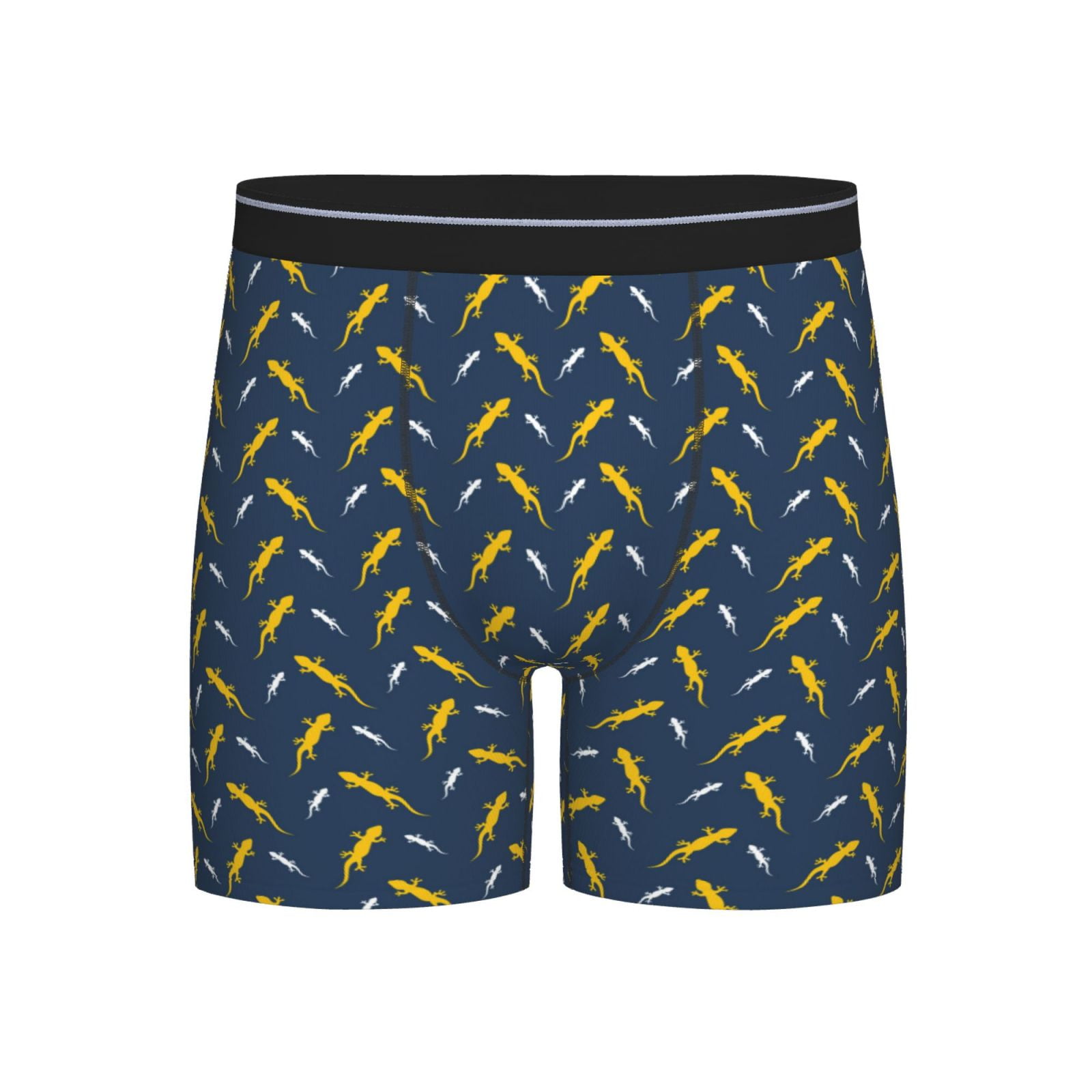 Mens Underwear, Classic Cute Gecko Lizard_A Mens Underwear Boxer Briefs ...