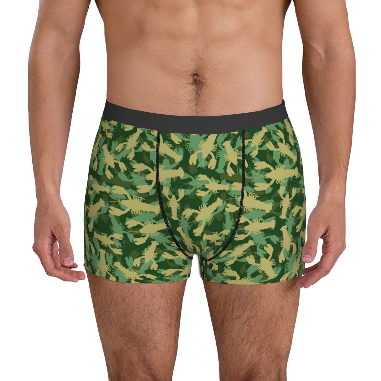 Mens Underwear, Crayfish Army Sexy Mens Underwear Boxer Briefs ...